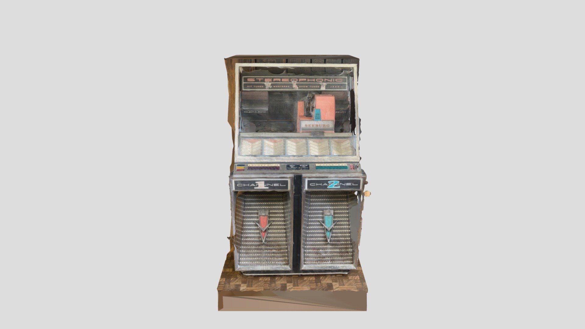 Stereophonic Jukebox - Download Free 3D model by meyert4 [68642c0 ...