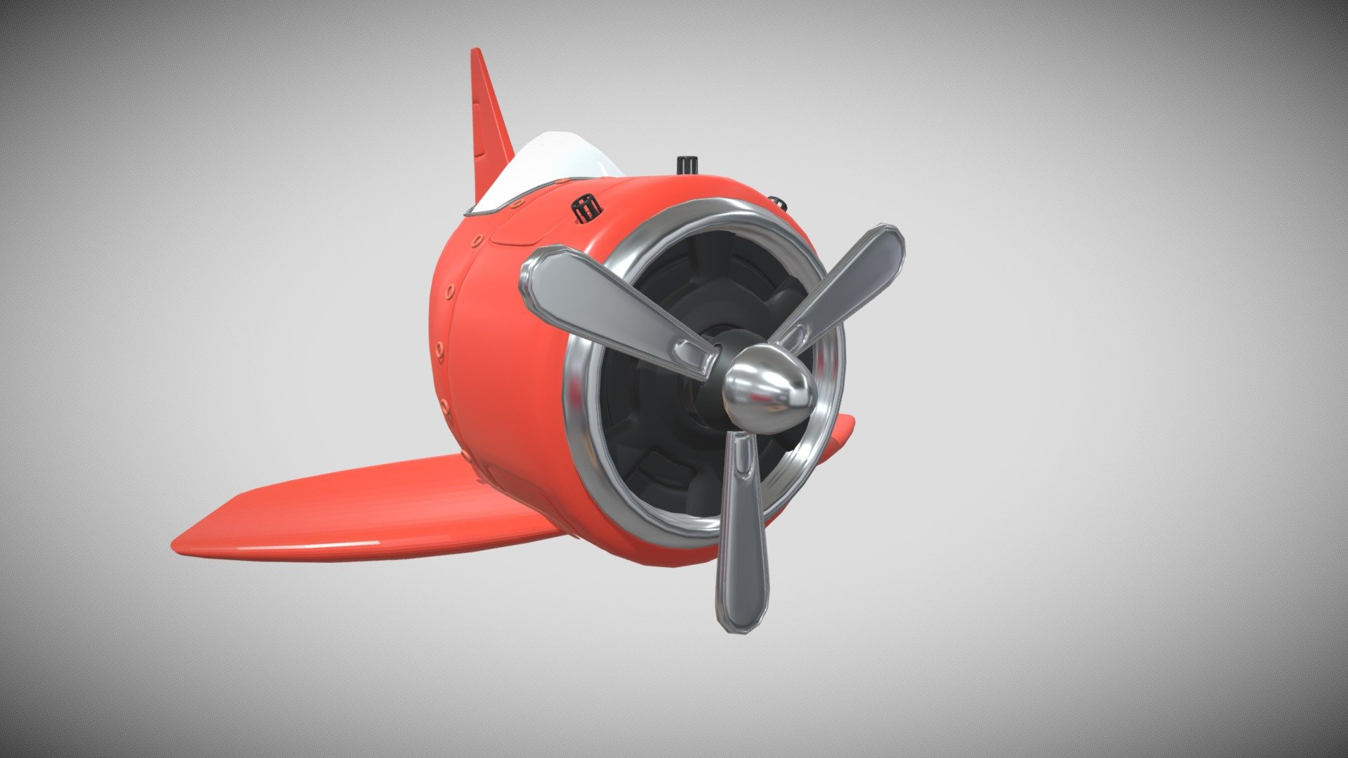Fairy tale plane - 3D model by KraftKatStudio [68693b9] - Sketchfab