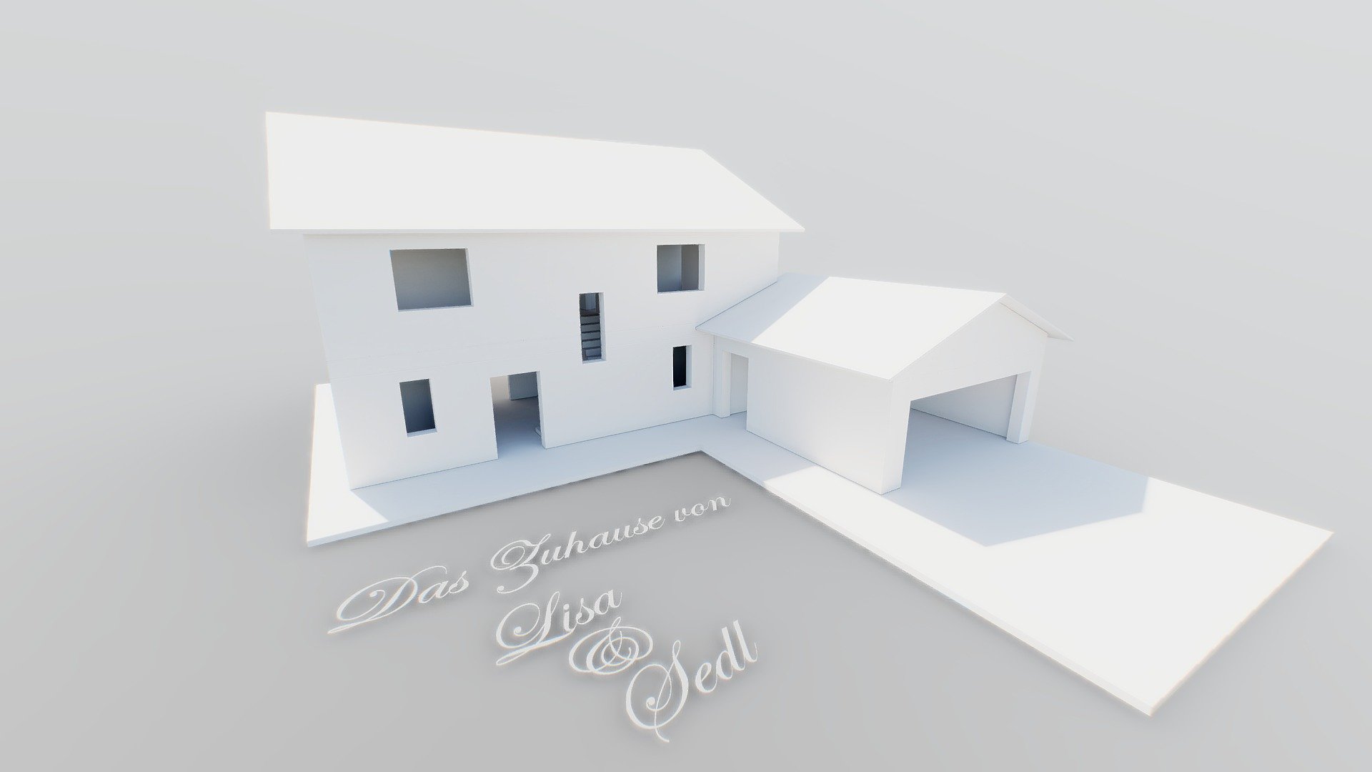 Haus - 3D model by poleegon2 [686a431] - Sketchfab