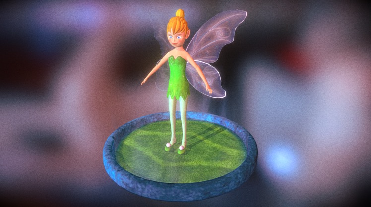 Fairy - 3D model by BrotherLouie [686a437] - Sketchfab