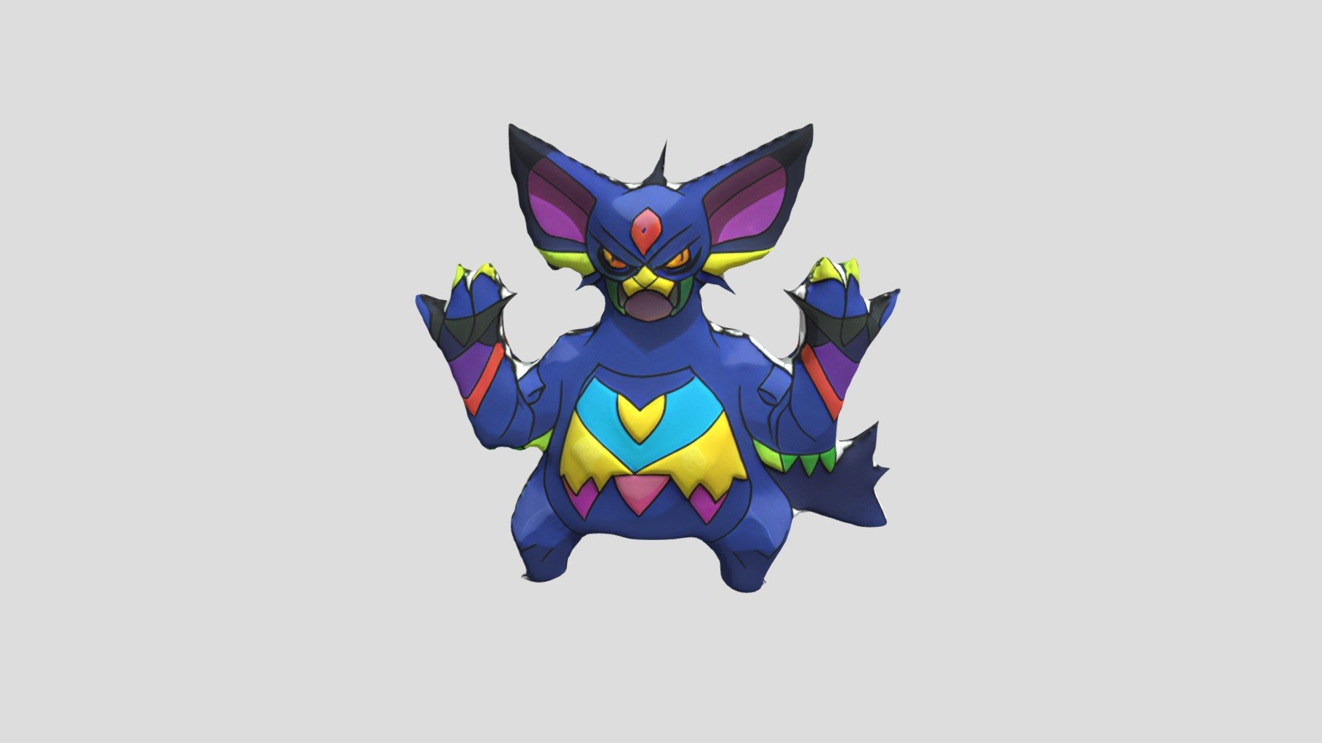Pokemon Goal 617 - Download Free 3D model by klrxyz [686f3f0] - Sketchfab