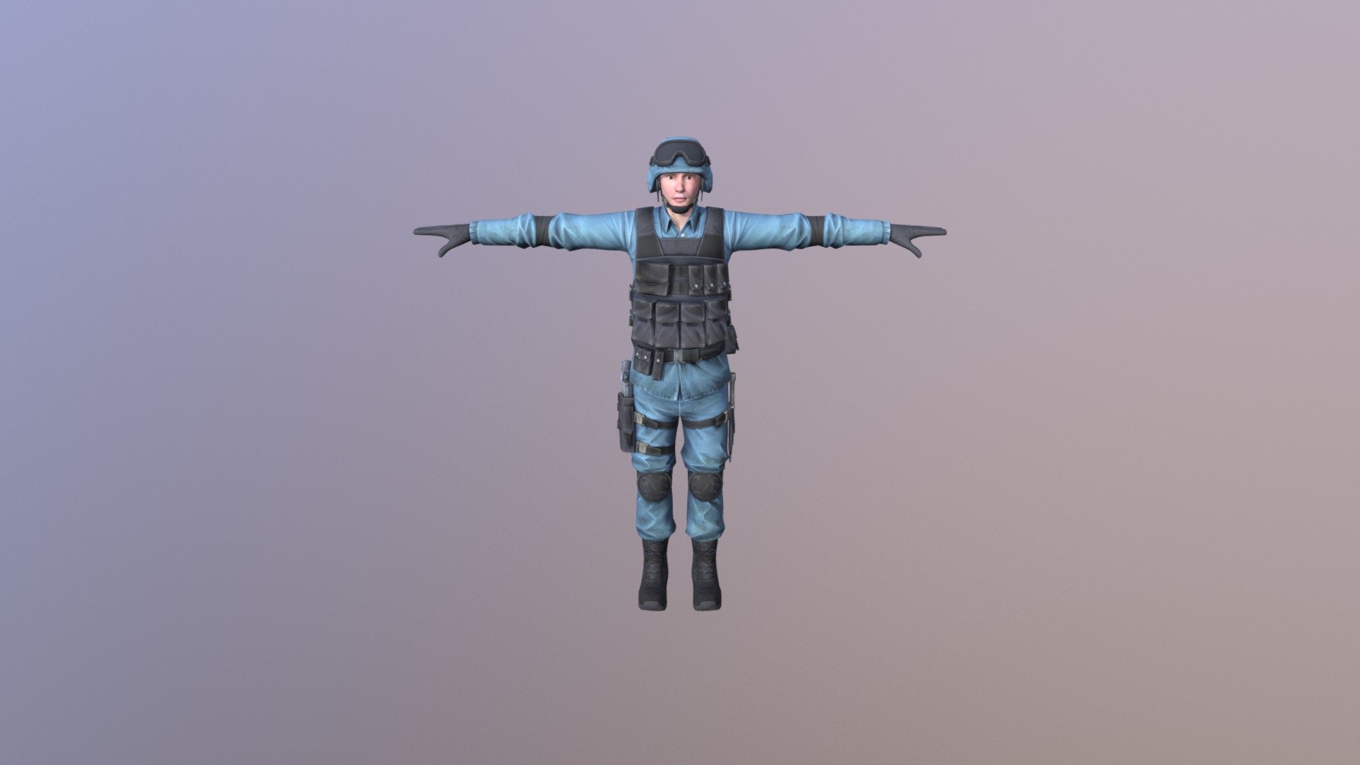 Swat - 3D model by animationboy367 [686f5a7] - Sketchfab