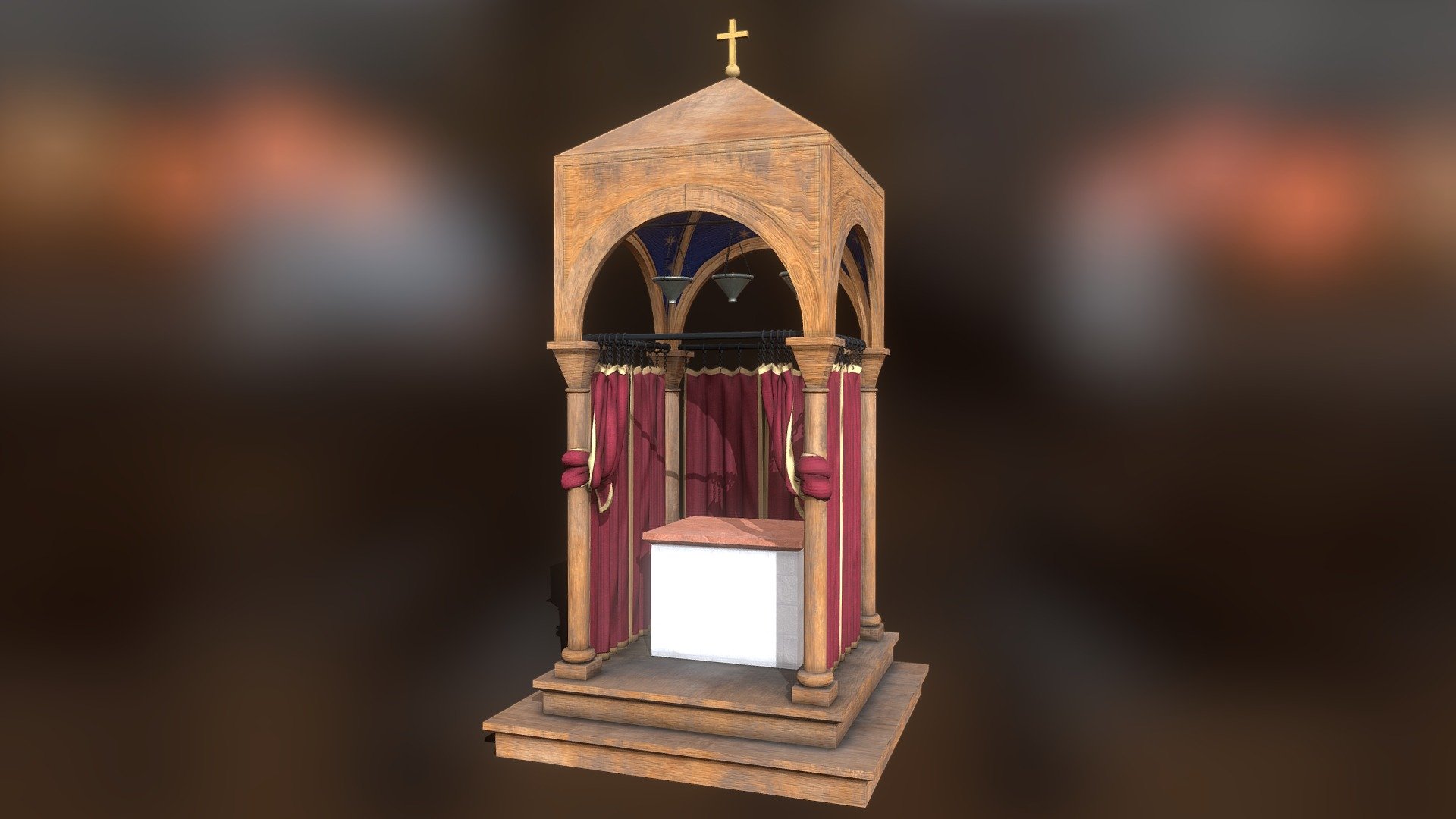 Ciborium - 3D model by visualdimension [68704db] - Sketchfab