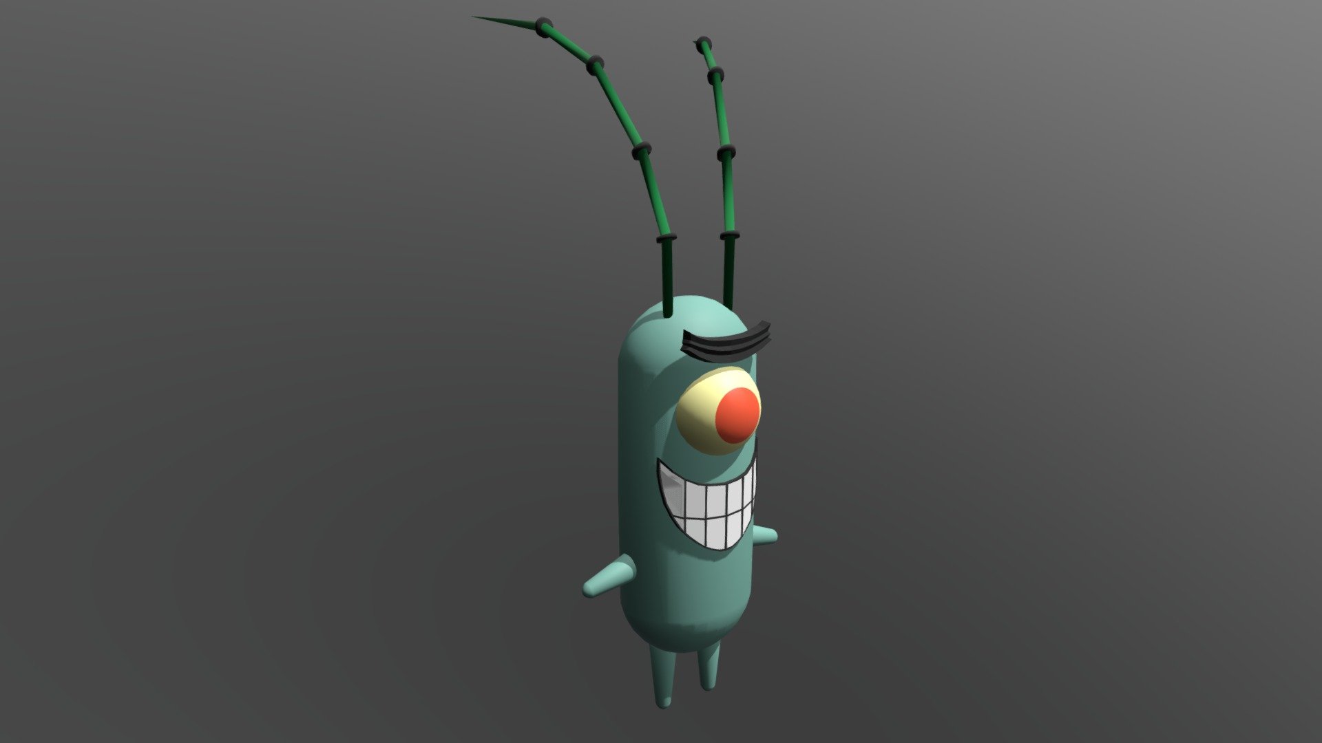 3December Day 17: Animal - Plankton - Download Free 3D model by ...