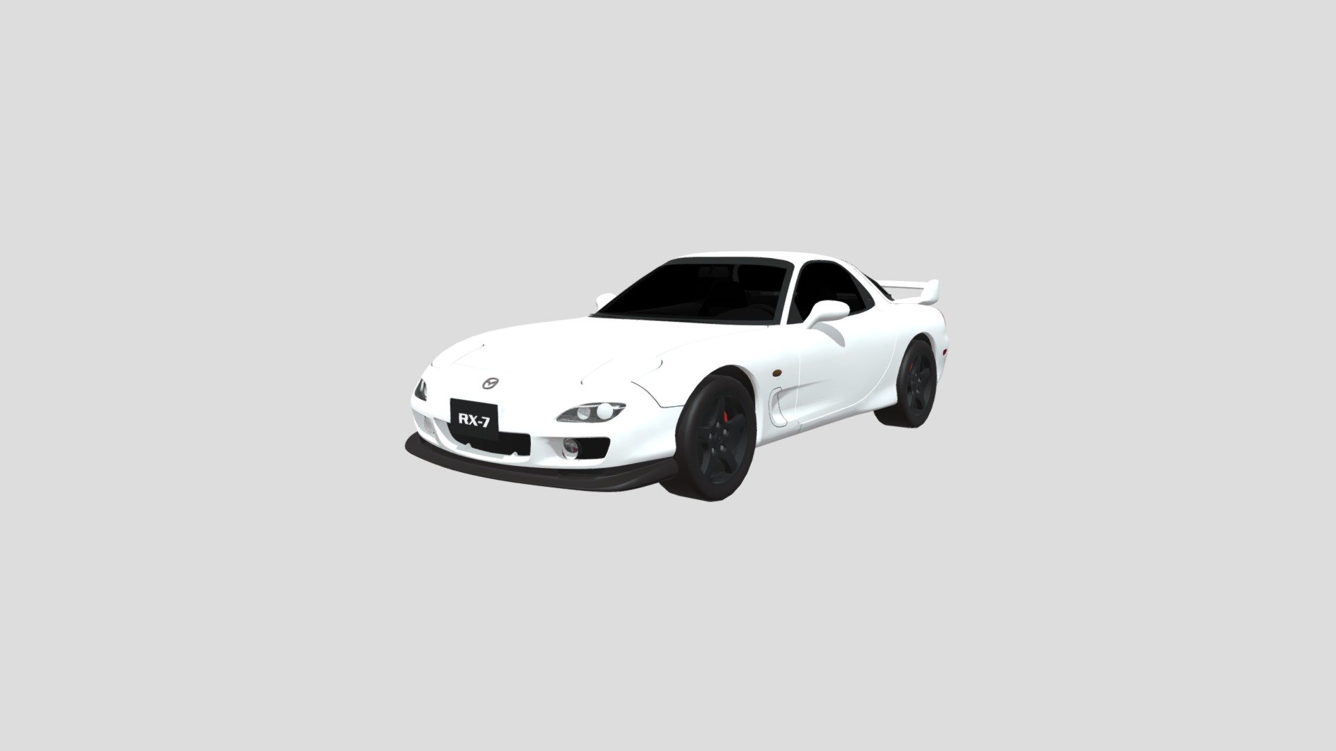 1992_mazda_rx-7 - Download Free 3D model by Jean-llace cars™ (@JeanWallace10) [68735c8] - Sketchfab