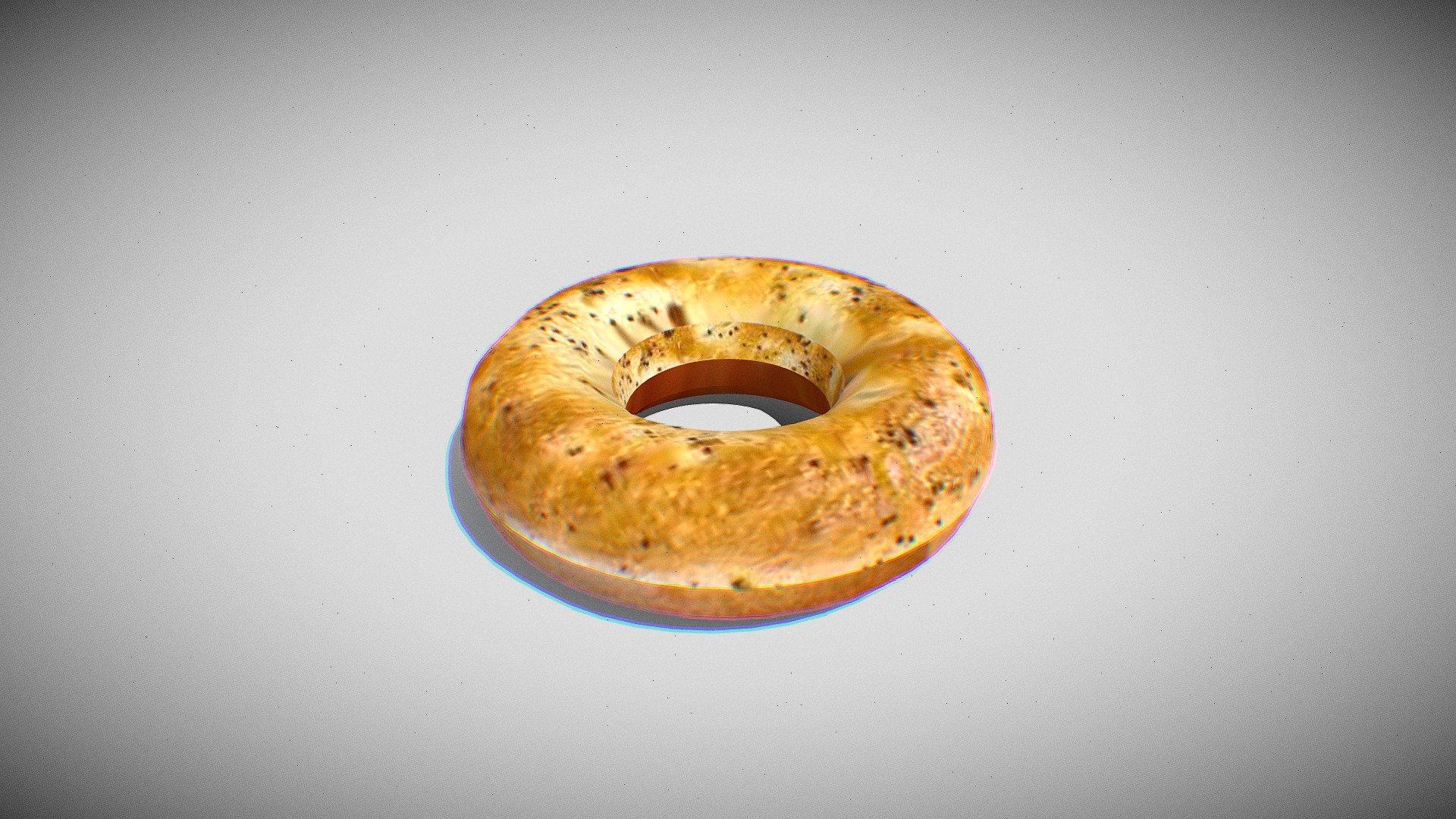 Bagel - Download Free 3D model by ImperialBlue (@ImperialBlue3D ...