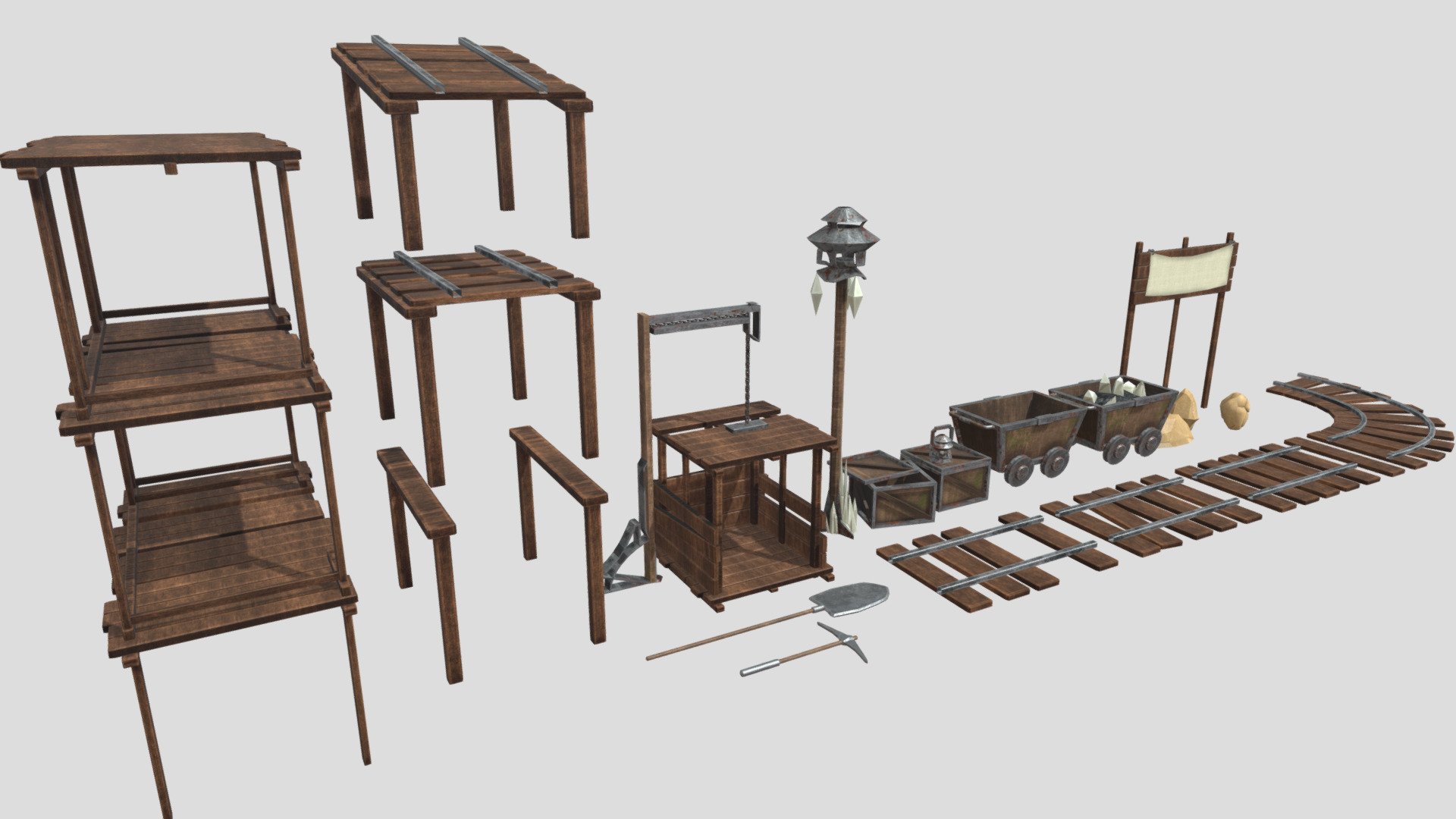 Miner - Buy Royalty Free 3D model by Pauline (@paulineradou) [6875bfe ...