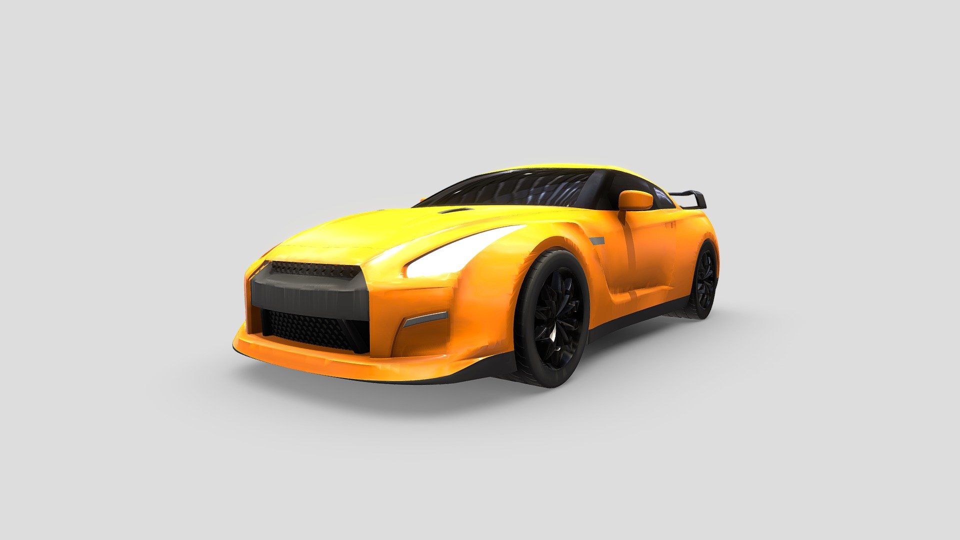 Nissan Skyline GTR R35 - Download Free 3D model by Made in Brunel ...