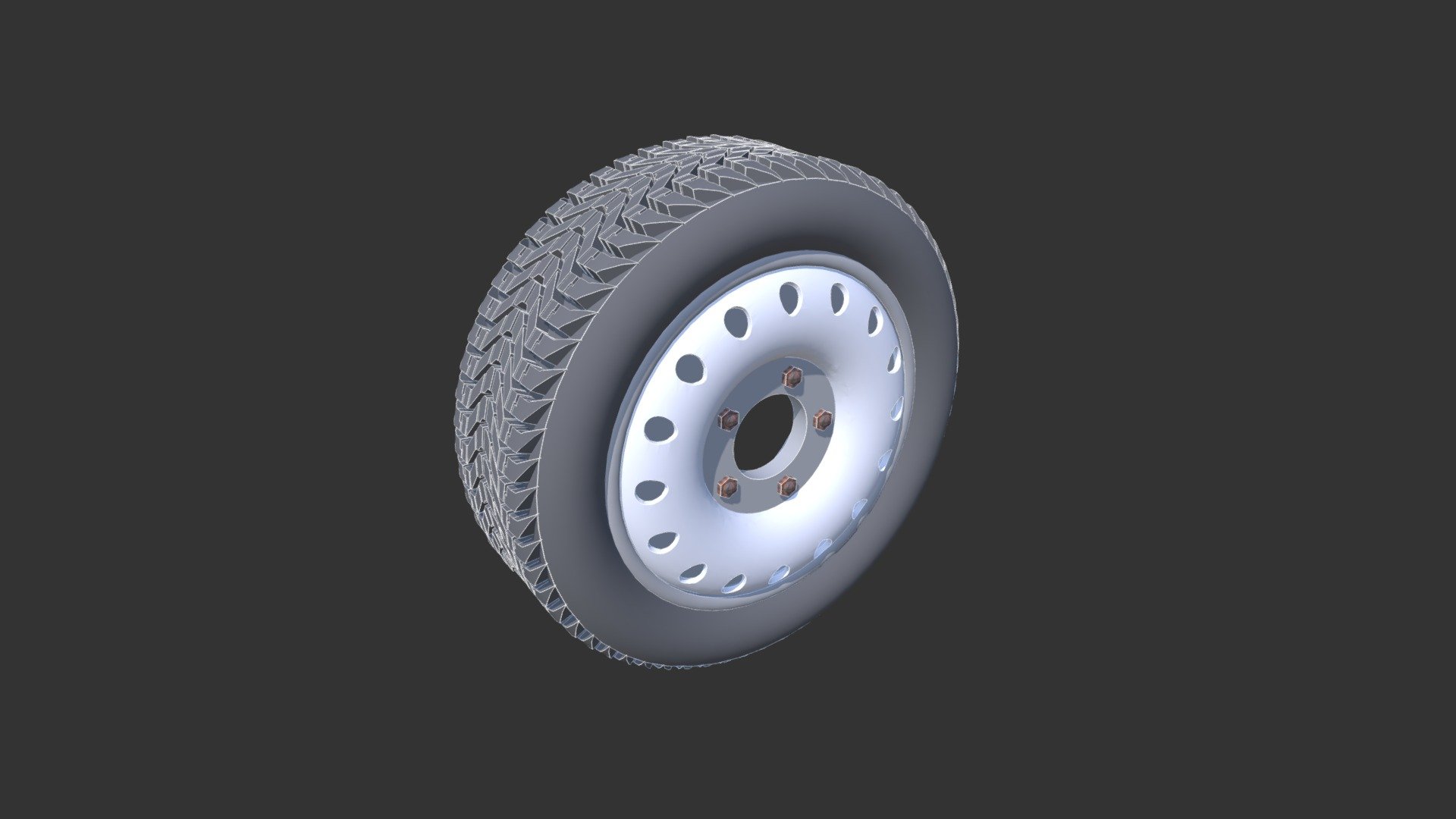 Van Wheel - 3D model by potty01 [6876f69] - Sketchfab