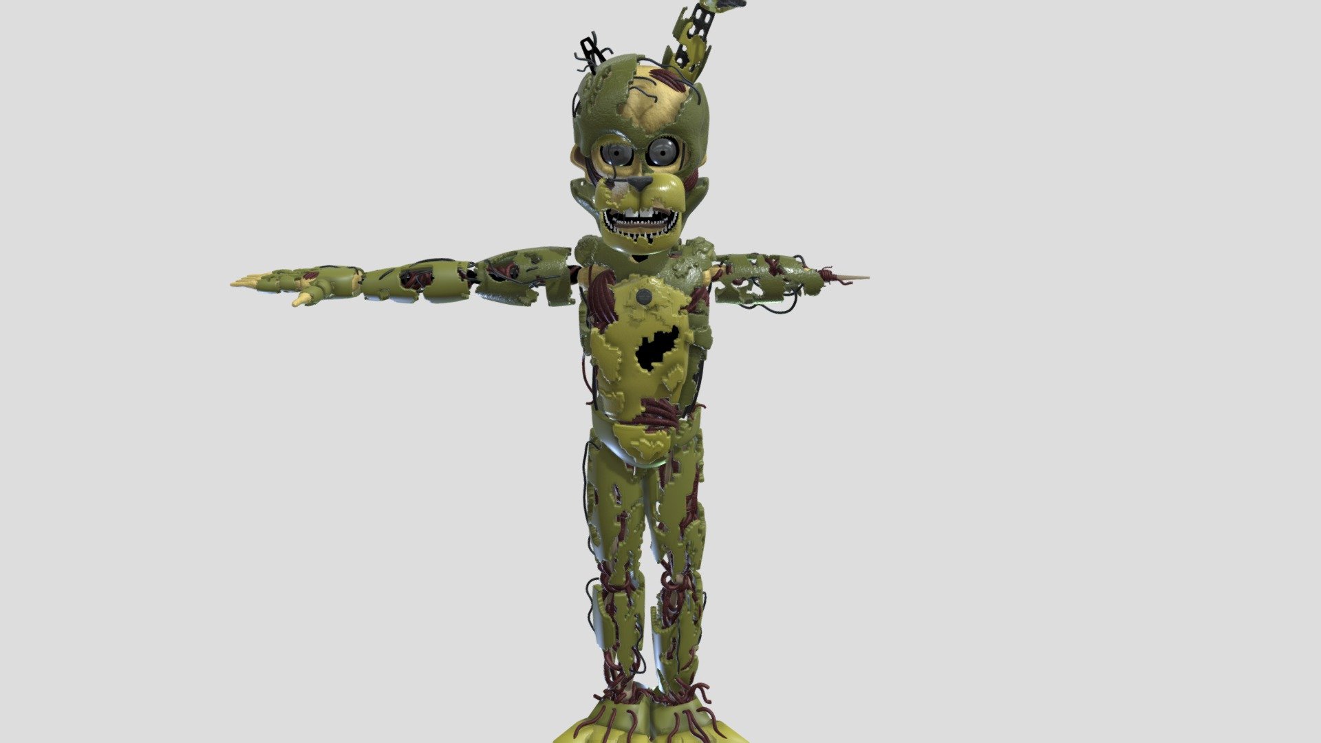 Scraptrap - Download Free 3D model by skylajade69 [68774ce] - Sketchfab