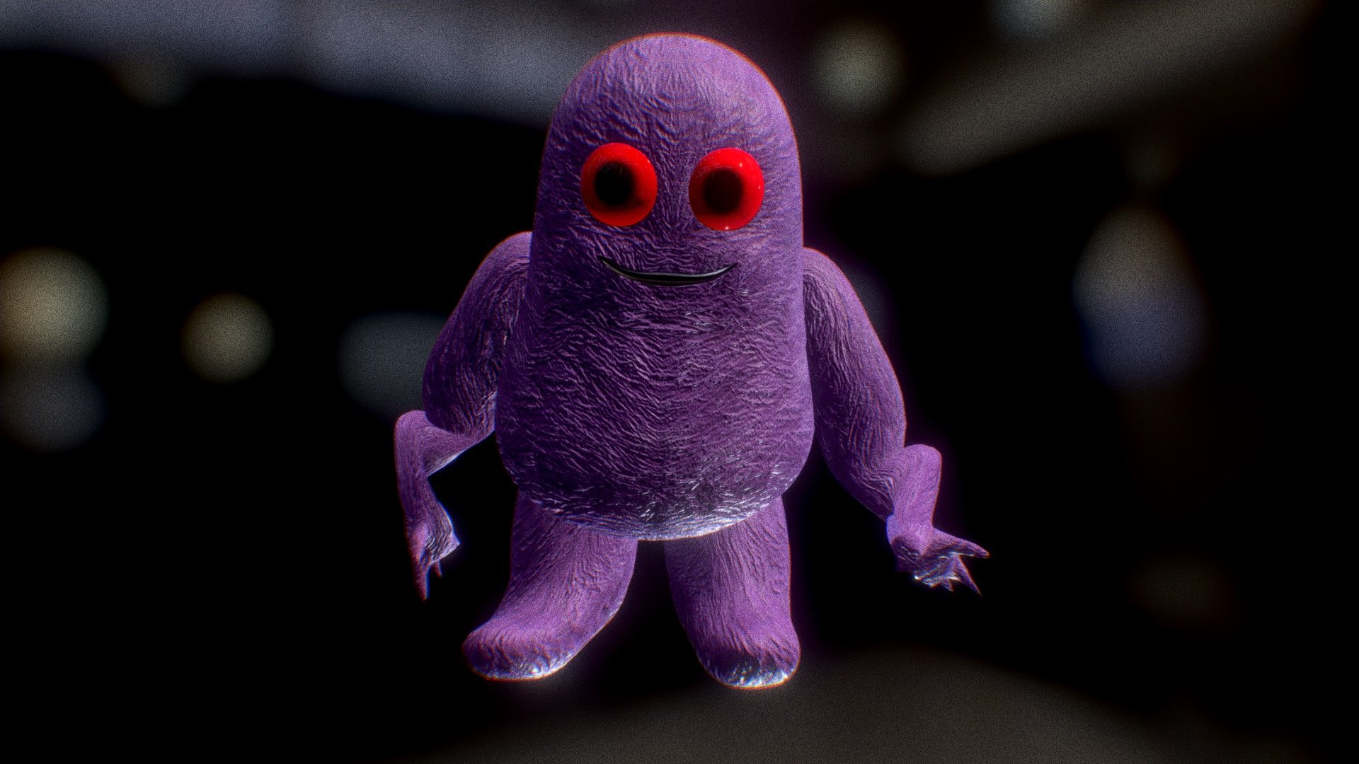 grimace - Download Free 3D model by WeirdKid64 (@MOLLUSKK) [68781de ...
