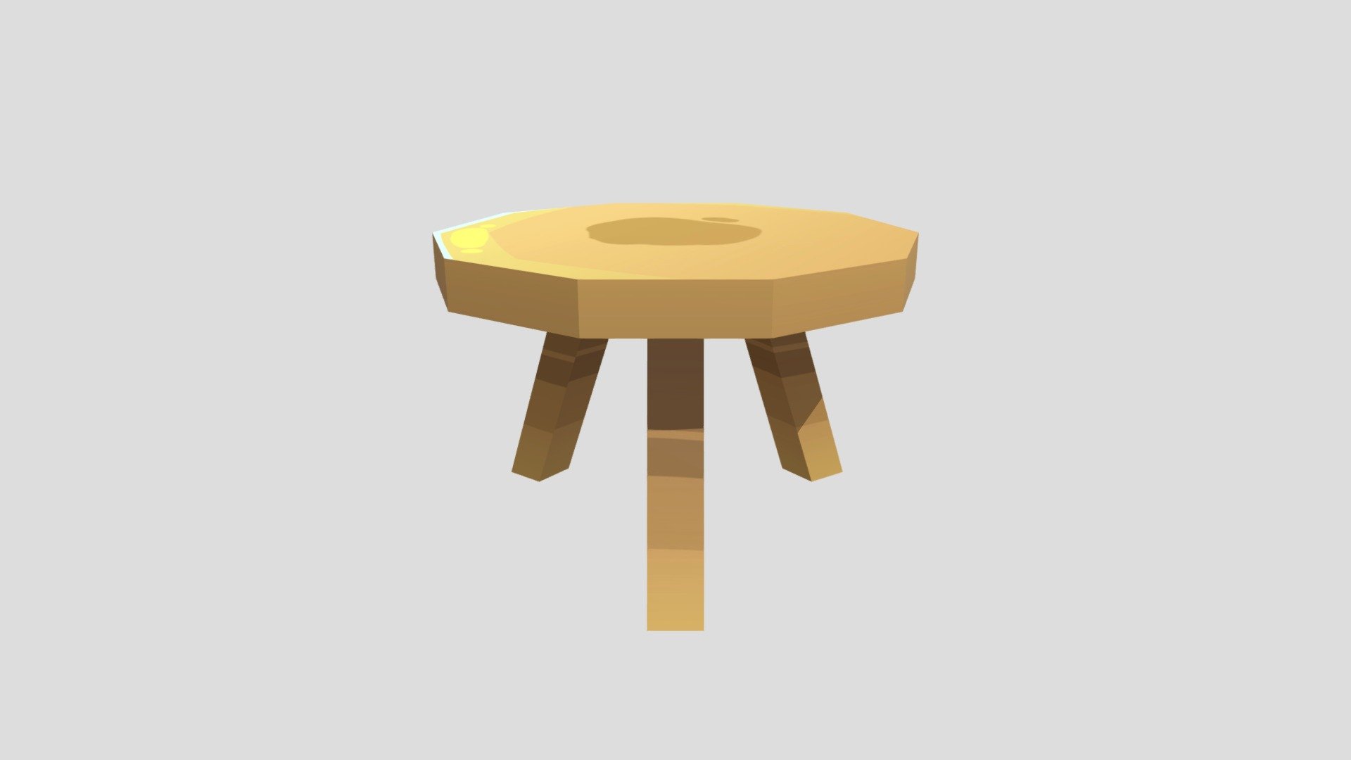 Stool - 3D model by SlowHey [6878f7a] - Sketchfab