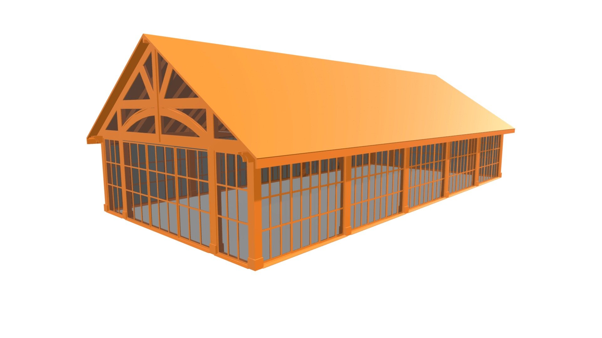 Custom Cardinal's Nest Pavilion-Sliding Doors - 3D model by FR ...