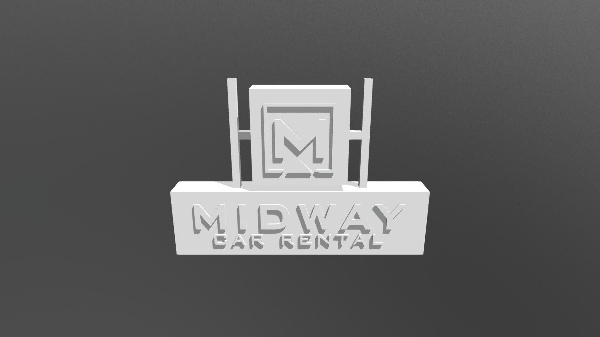 MCR 3D Sign B - 3D model by quan2 [687b121] - Sketchfab