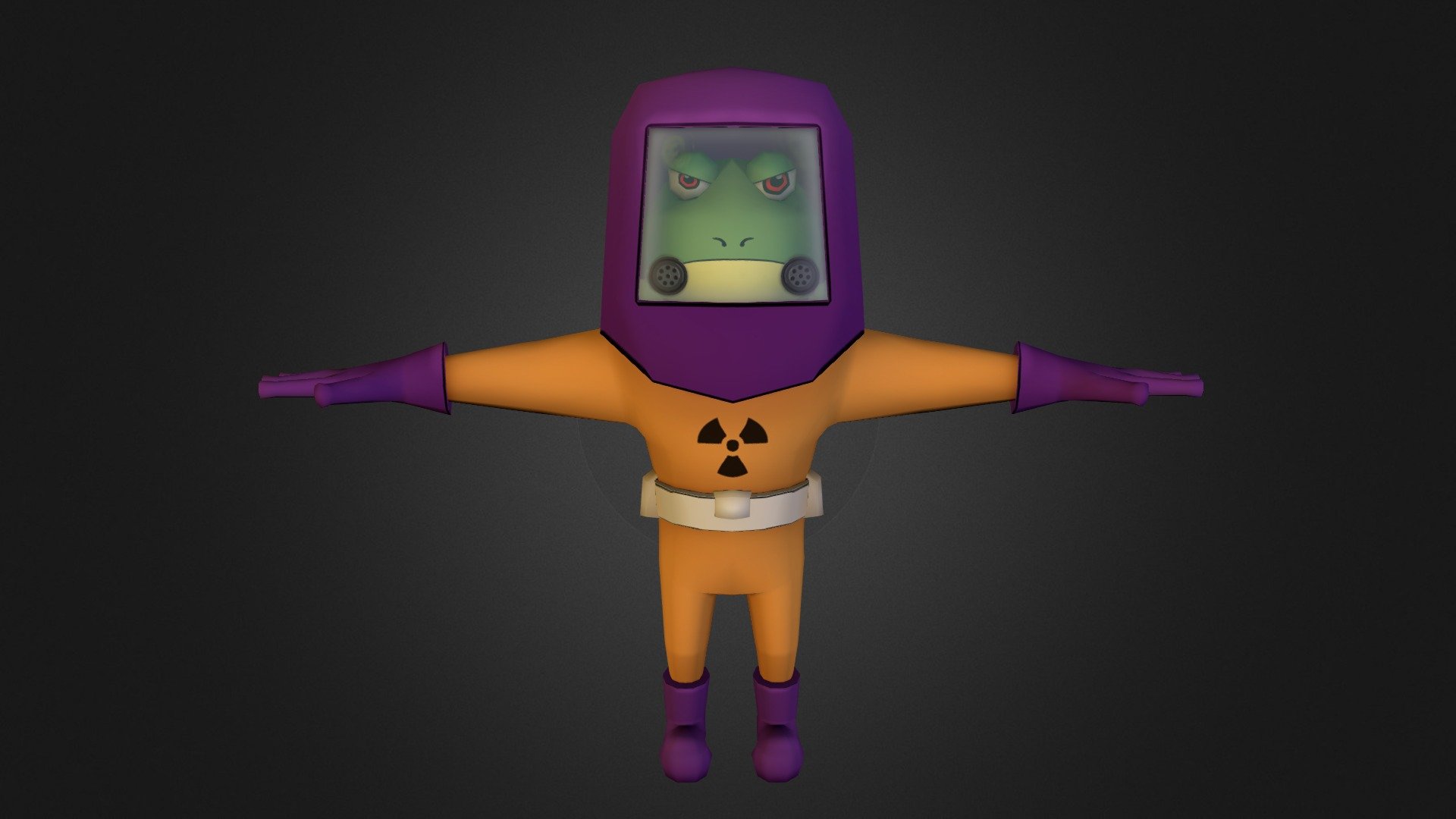 Frog - 3D model by Jeank Valverde (@jkvalverde3d) [687b54e] - Sketchfab