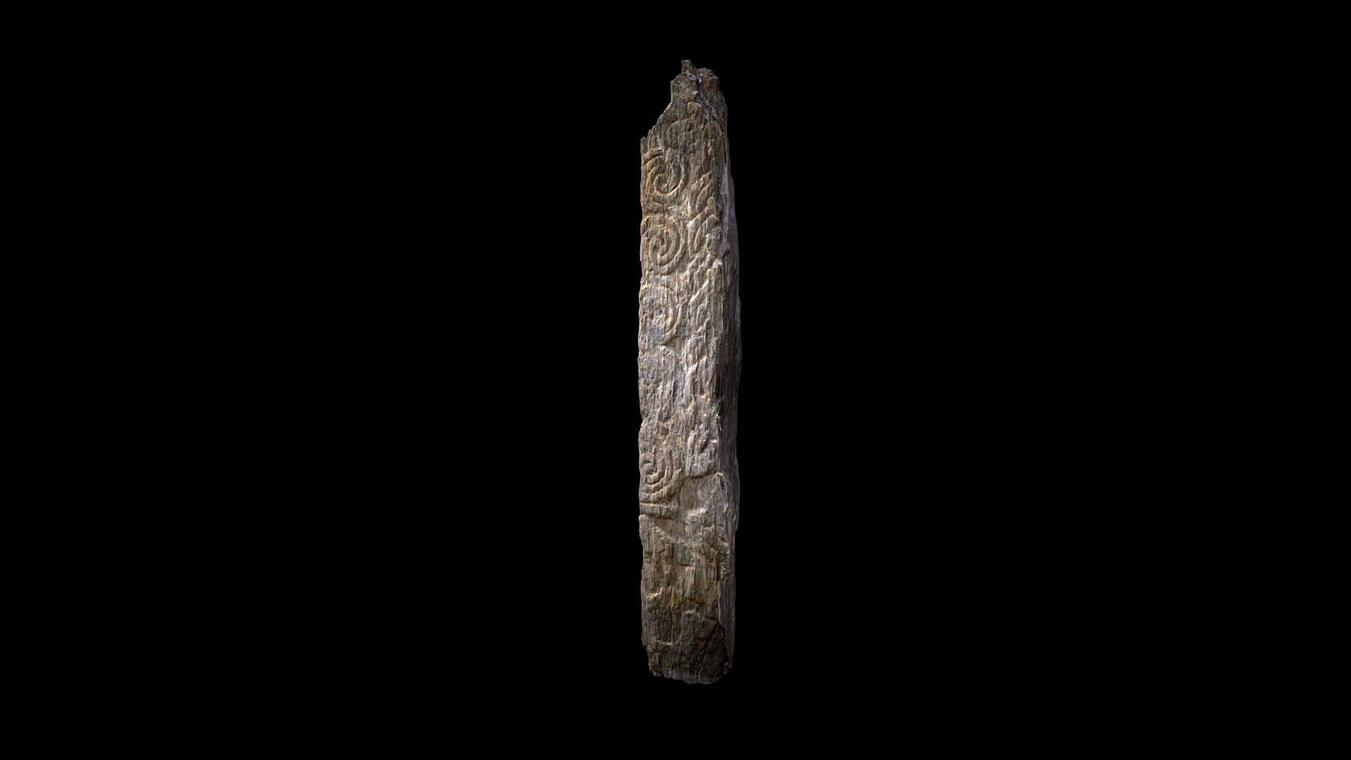 Bishopscourt Cross Slab (Manx Cross 194) - 3D model by ...