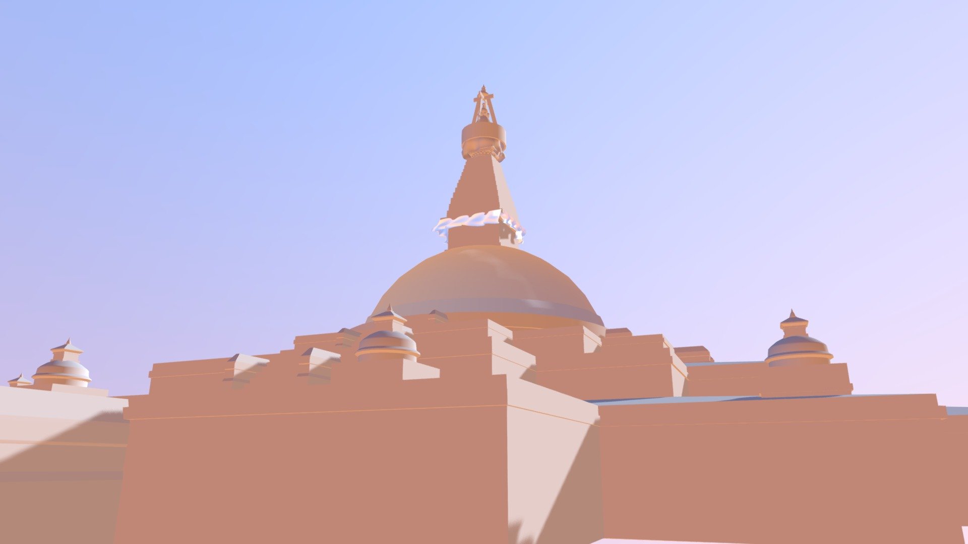 Bouddhanath Stupa - 3D model by The_Machine_R977 (@The_MachineR977 ...