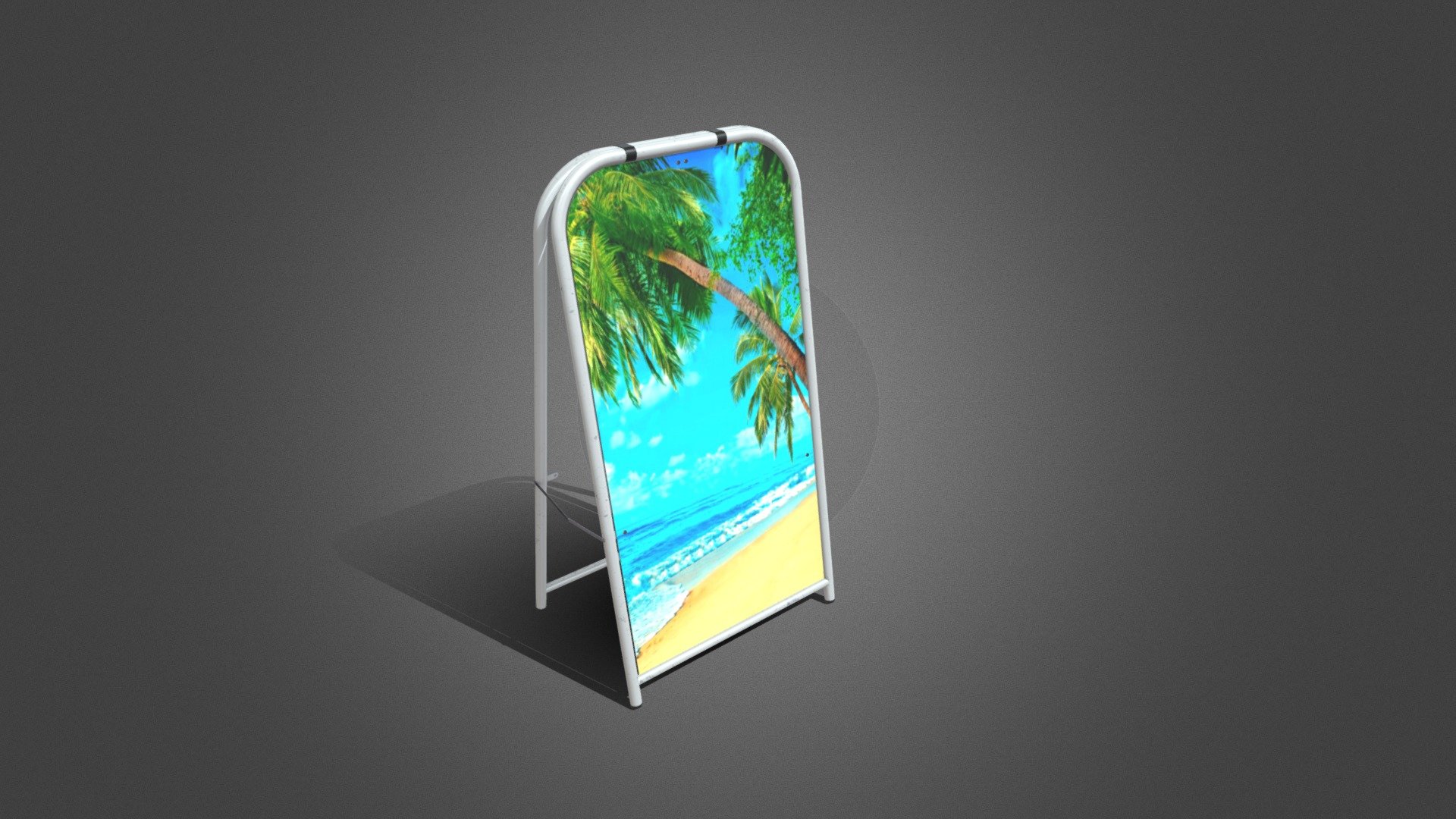 Street Advertising 09 - 3D model by celsota3007 [687c12c] - Sketchfab