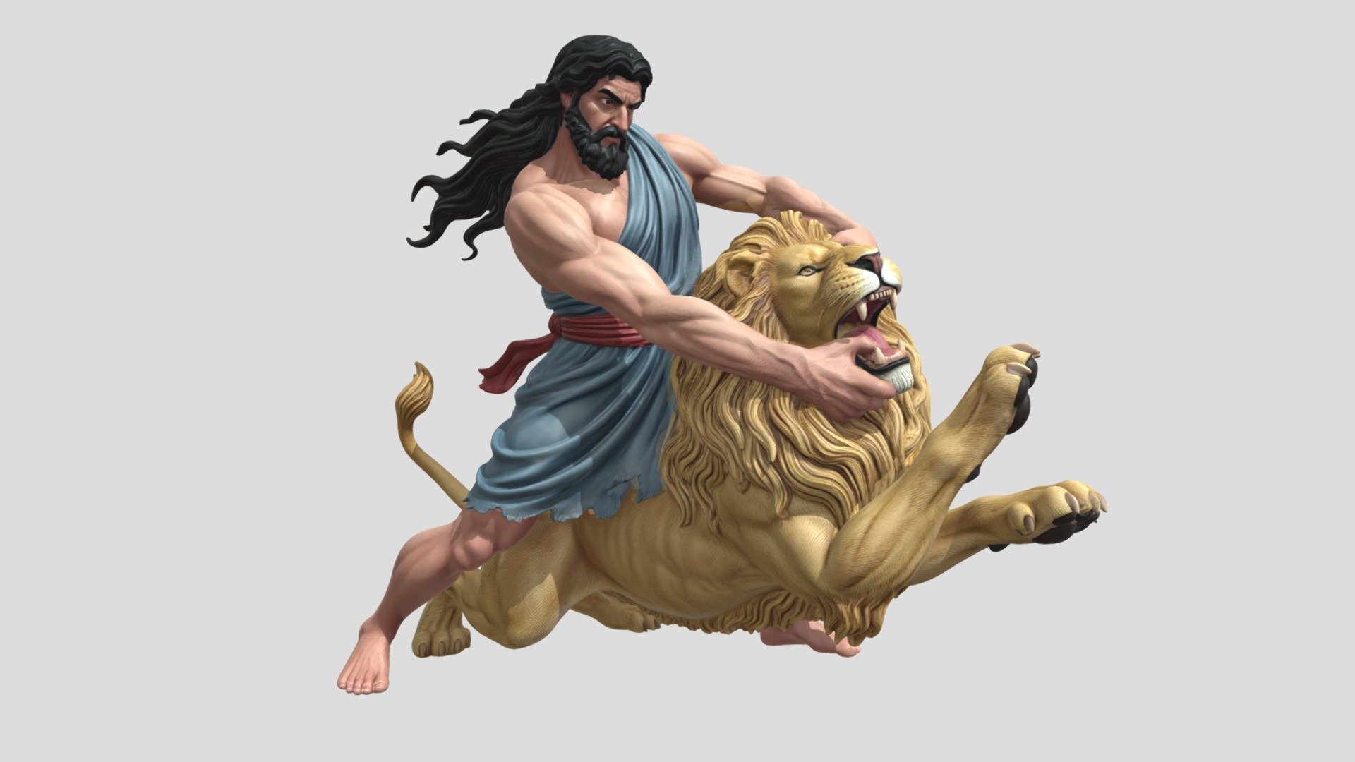 Samson the Final Judge - Download Free 3D model by Ognomdrol [687d32c ...