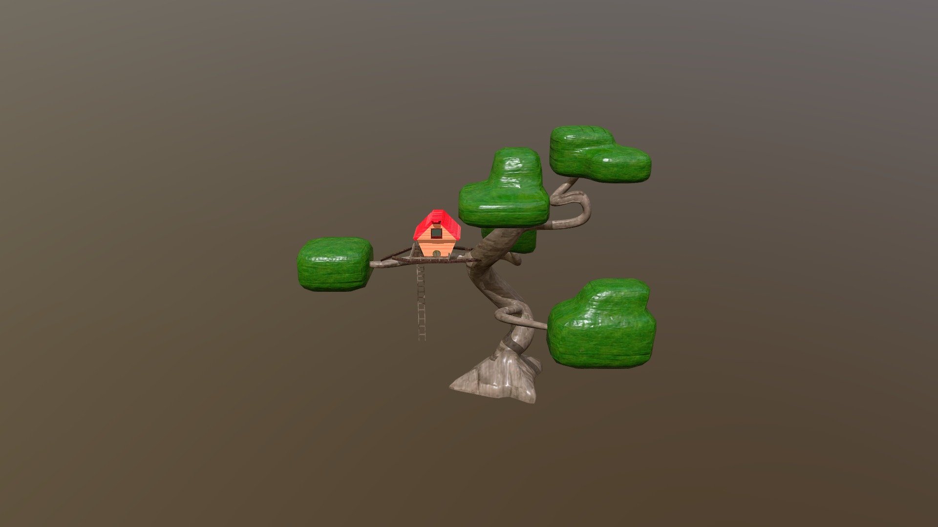 Cartoon TreeHouse - Download Free 3D model by davidas00oo [687dc3e ...