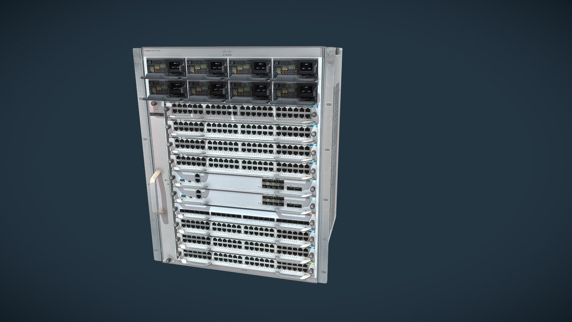 C9410R - 3D model by Cisco IBNG media [687e274] - Sketchfab
