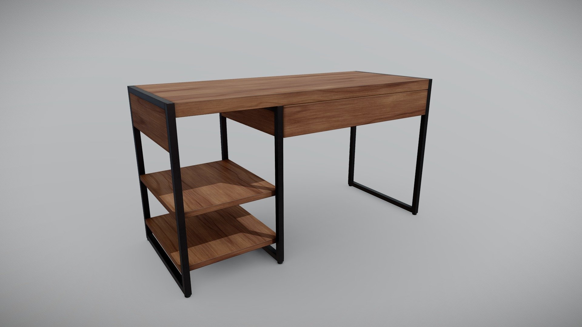 Modern Desk 05 - 3D model by Dmitrii Ispolatov (@ispolatov_dm) [688016e ...