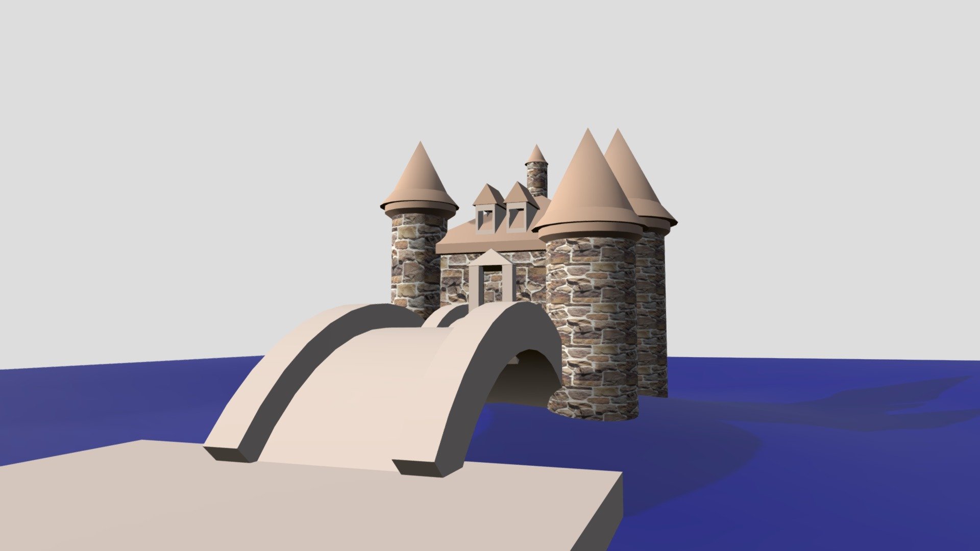 Castle - Download Free 3D model by emmadalexander [688153a] - Sketchfab
