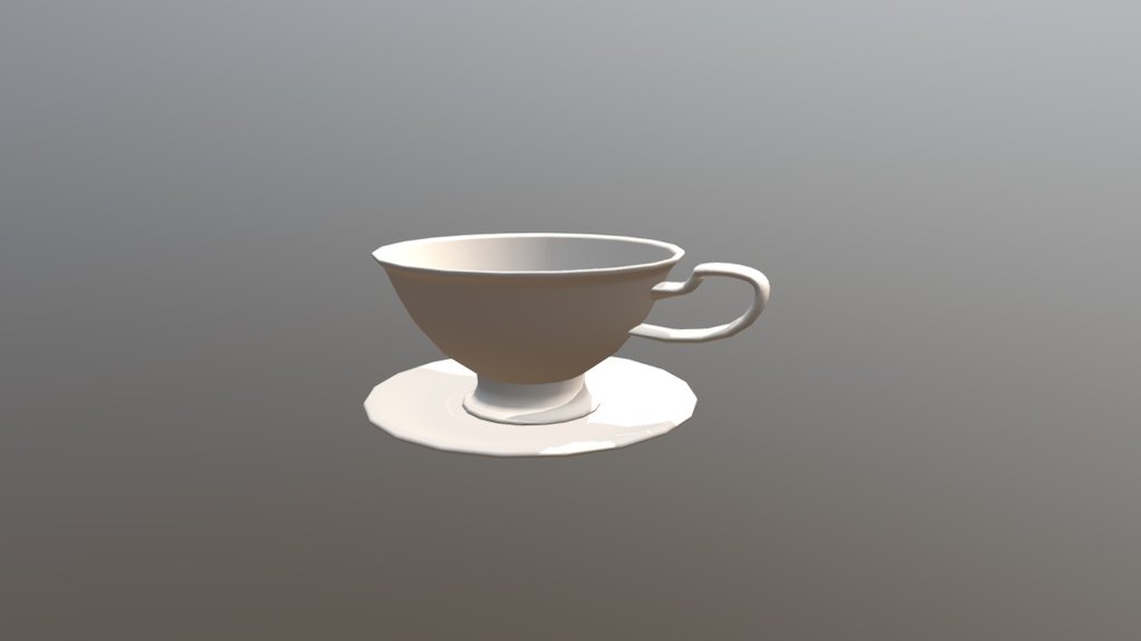 Teacup - 3D model by WitchBolt [688171b] - Sketchfab