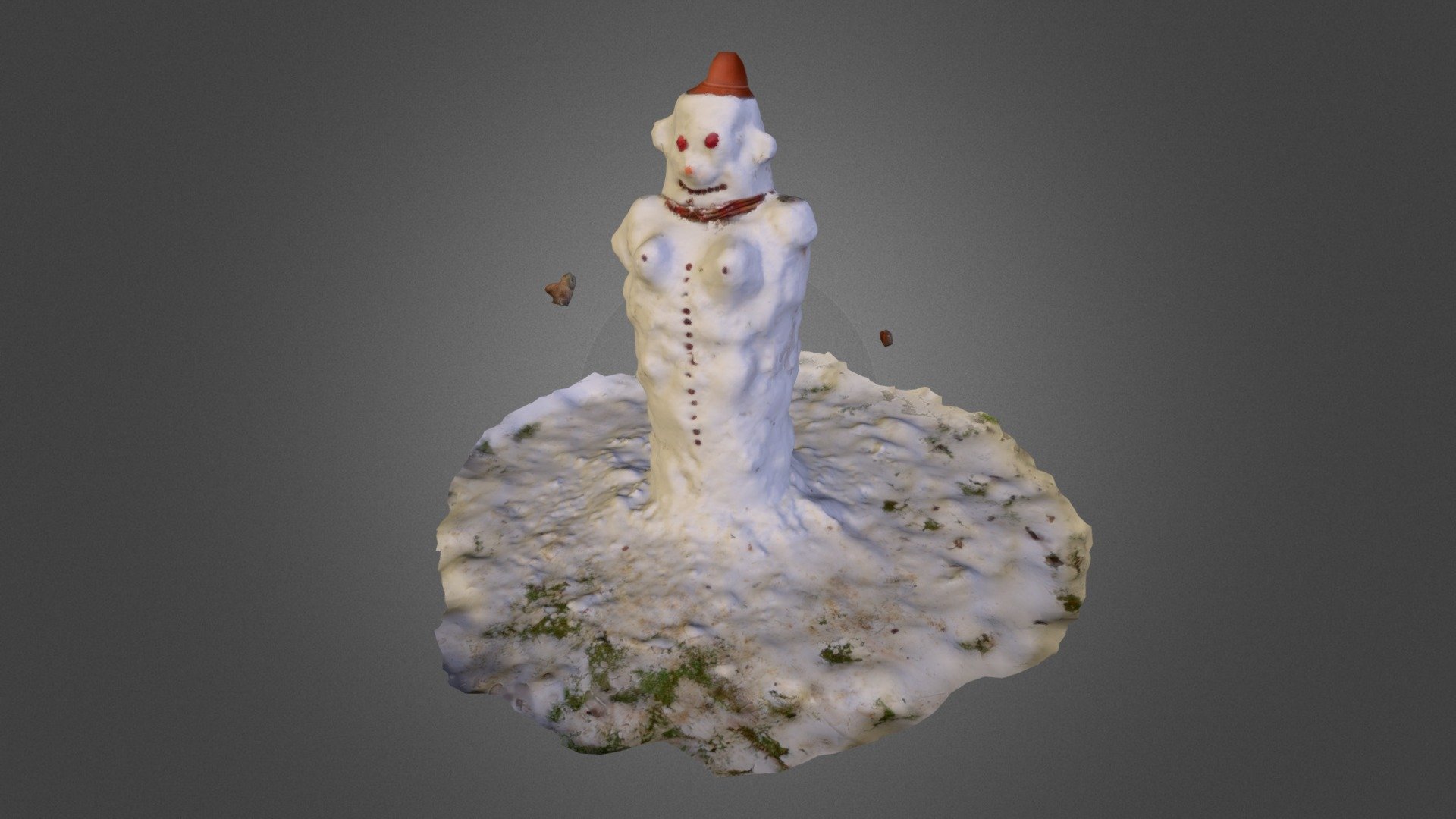 Snow woman! - 3D model by Martin M. (@ma_meister) [6882719] - Sketchfab