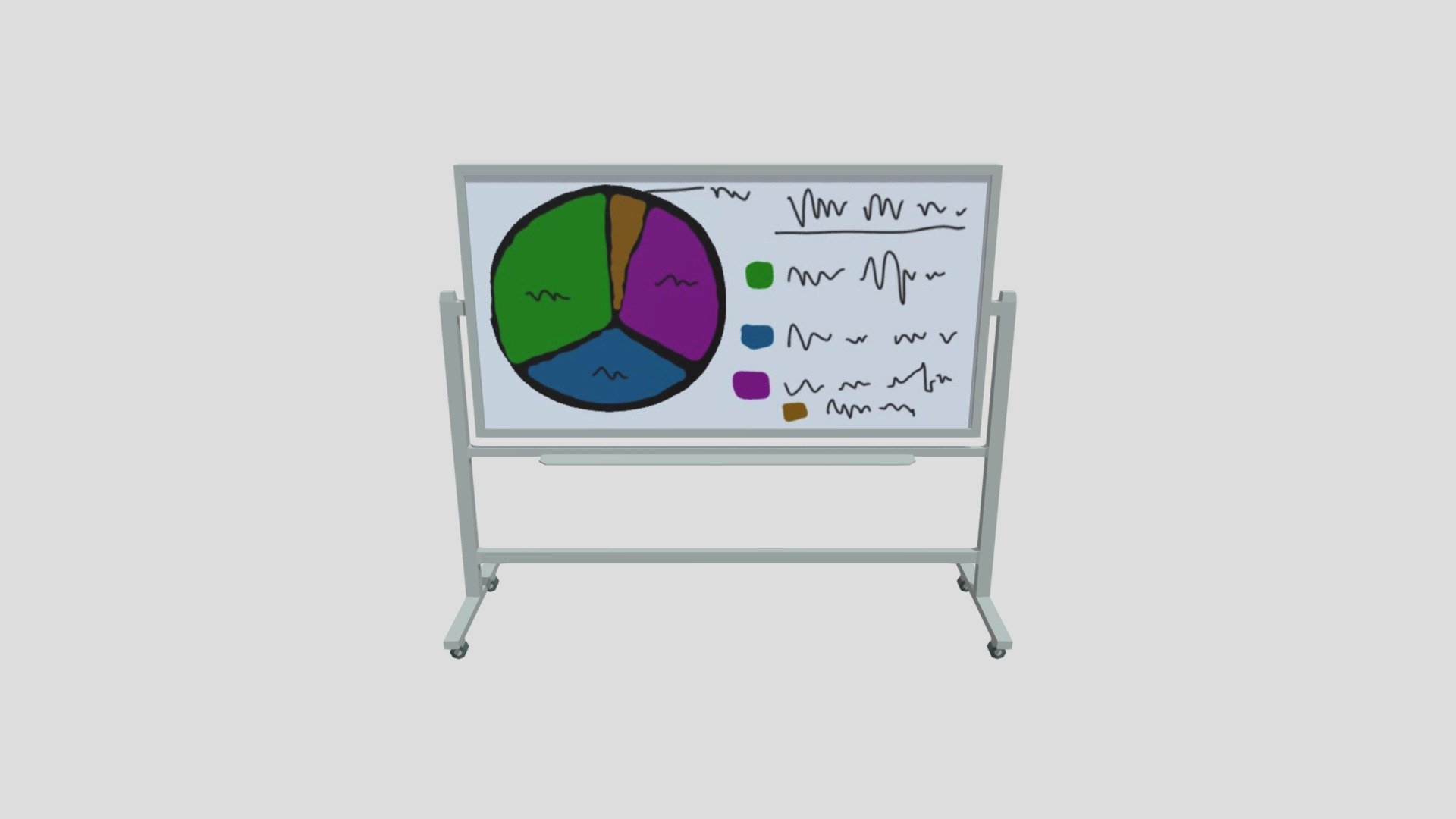 whiteboard circle graph - Download Free 3D model by jazz-the-giraffe ...
