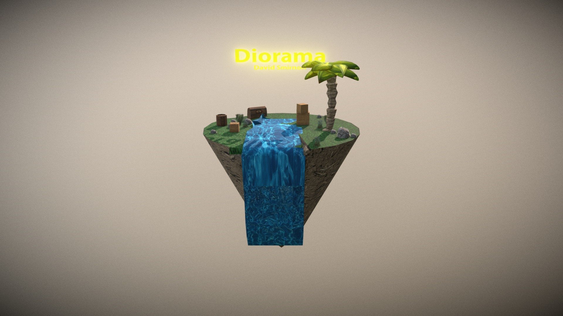 Diorama Project - 3D model by datosmr [6884bf9] - Sketchfab