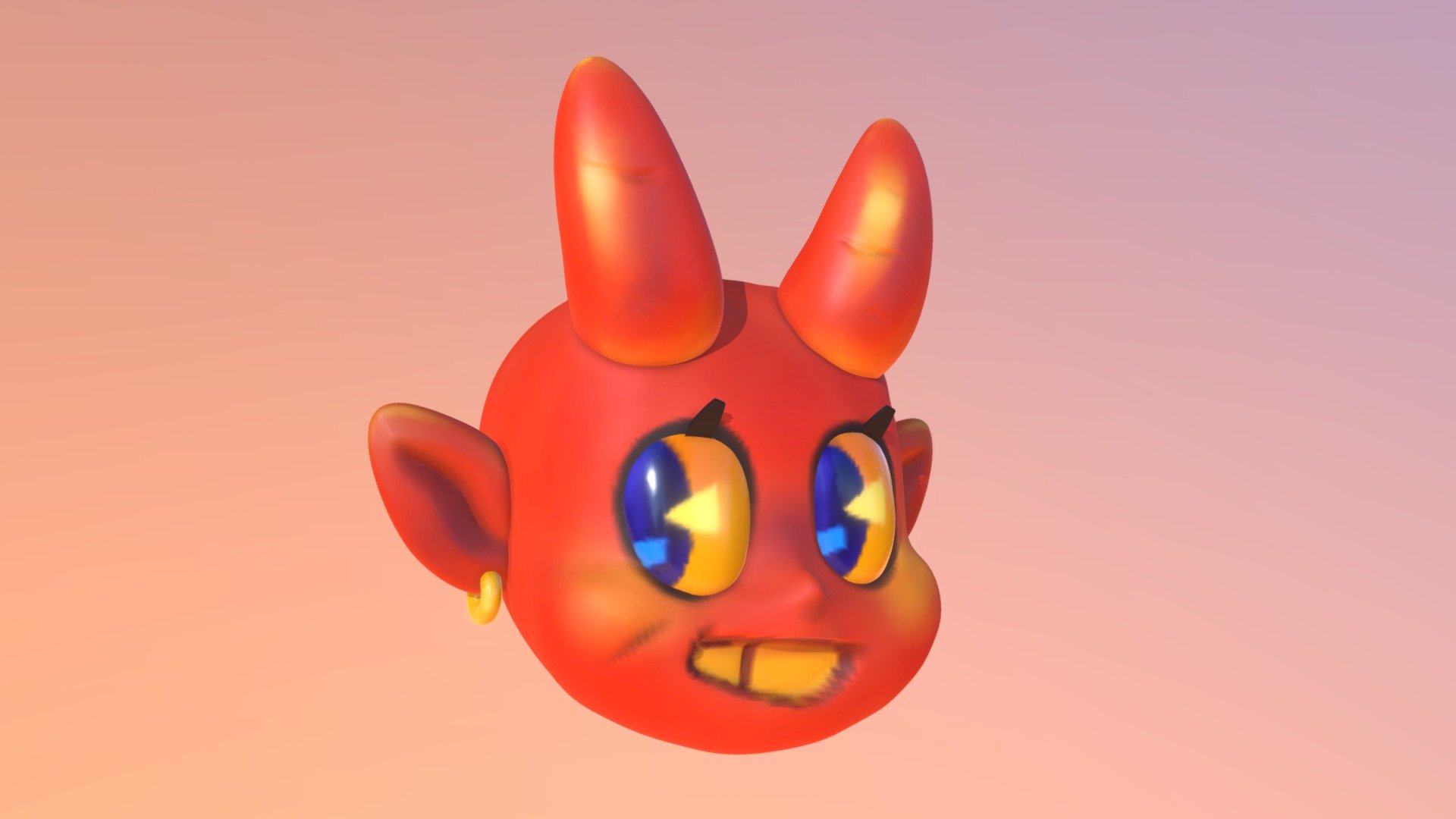 Levitzos Ramen Demon - Download Free 3D model by JanniceTan [6885c42 ...
