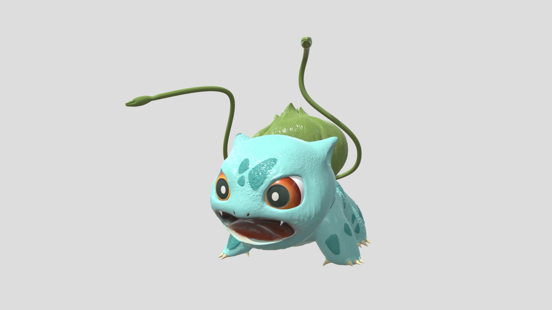 Bulbasaur 3d model—Pokemon fanmade - 3D model by Awifour [6885e60 ...