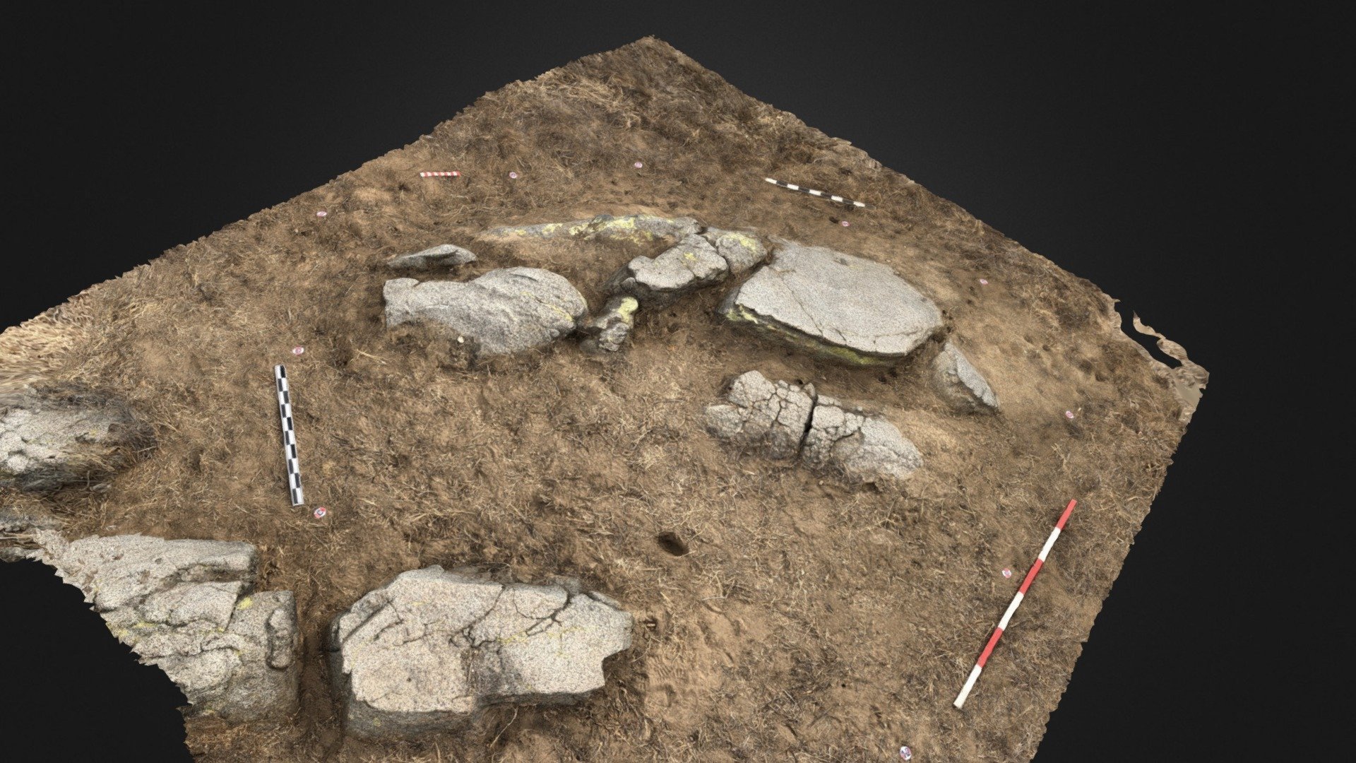 2487 F2 with Milling Slicks Labeled - 3D model by Applied EarthWorks ...