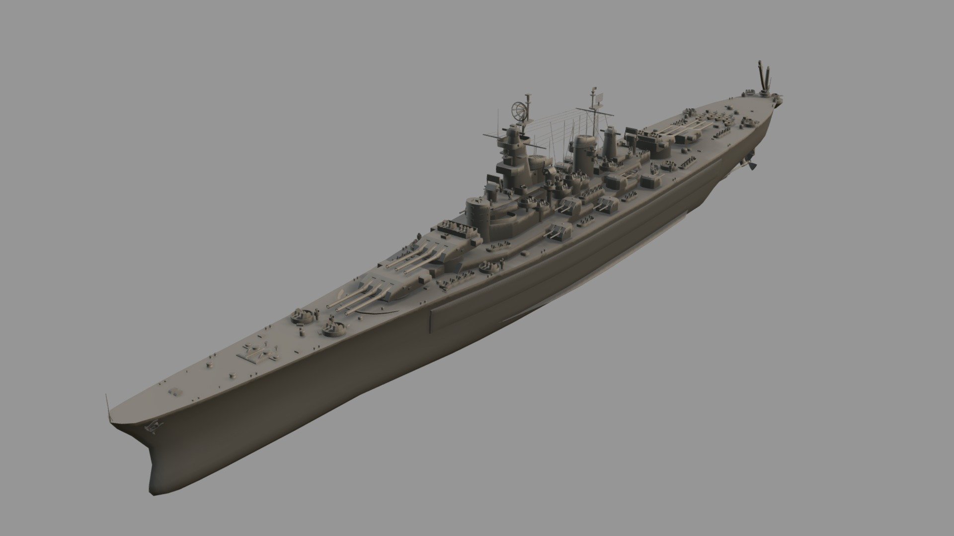 Defiance-Class Battleship BB-52 - Buy Royalty Free 3D model by 2 3 1 2 ...