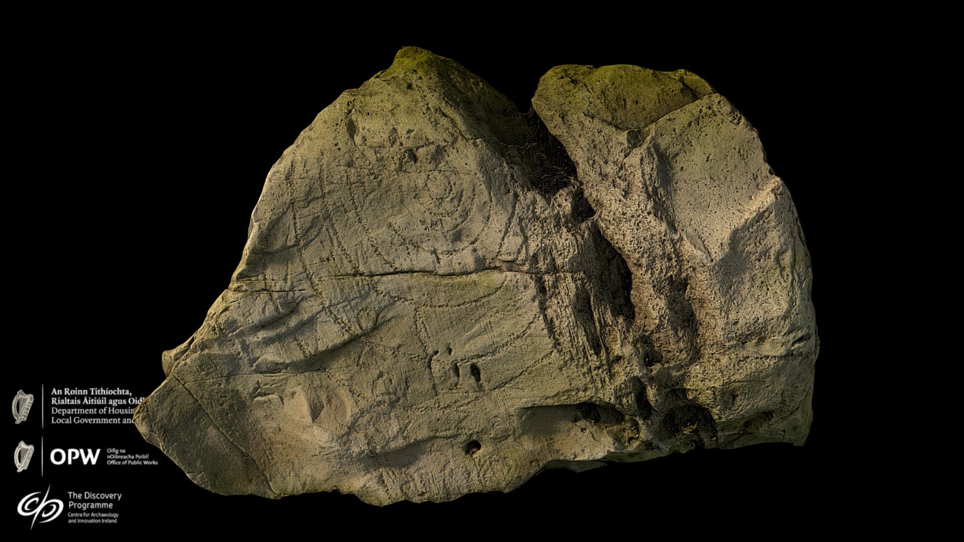 Kerbstone 124, Knowth (Photo) - 3D model by The Discovery Programme ...