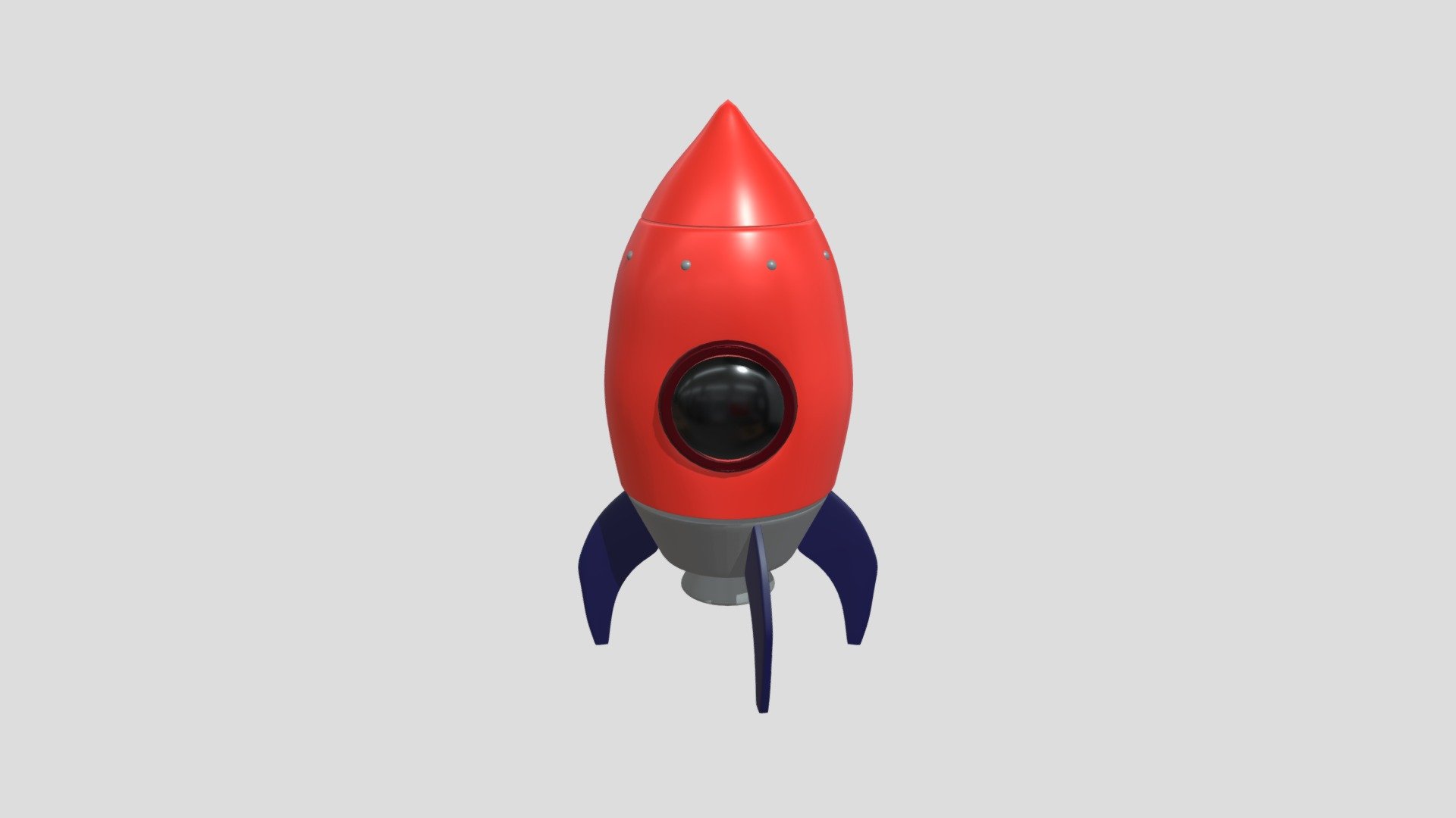 Rocket Cartoon - 3D model by RelutionGS [6888fa4] - Sketchfab