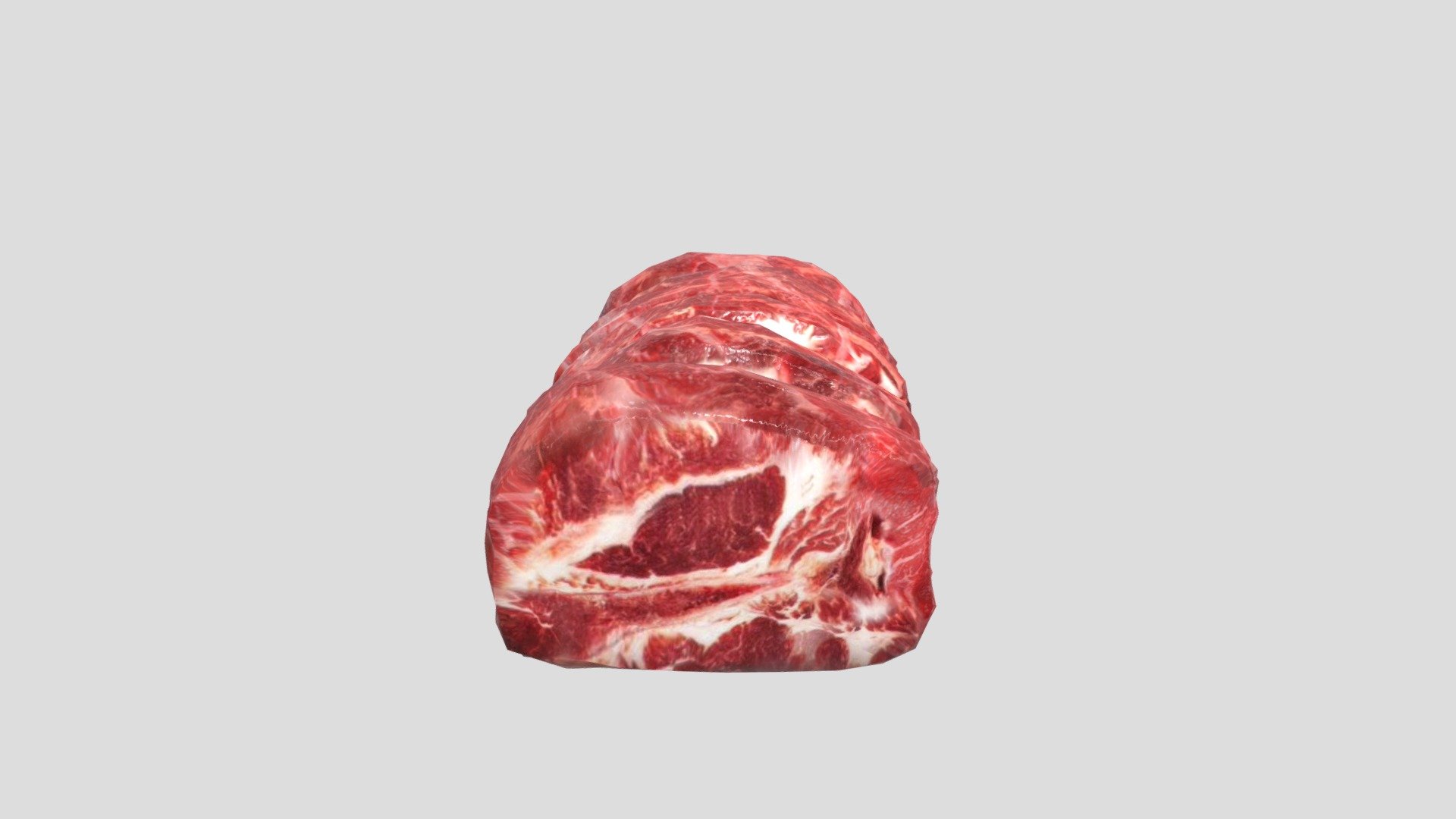 Backbone Cut Of Meat (Espinazo) - Buy Royalty Free 3D model by ...