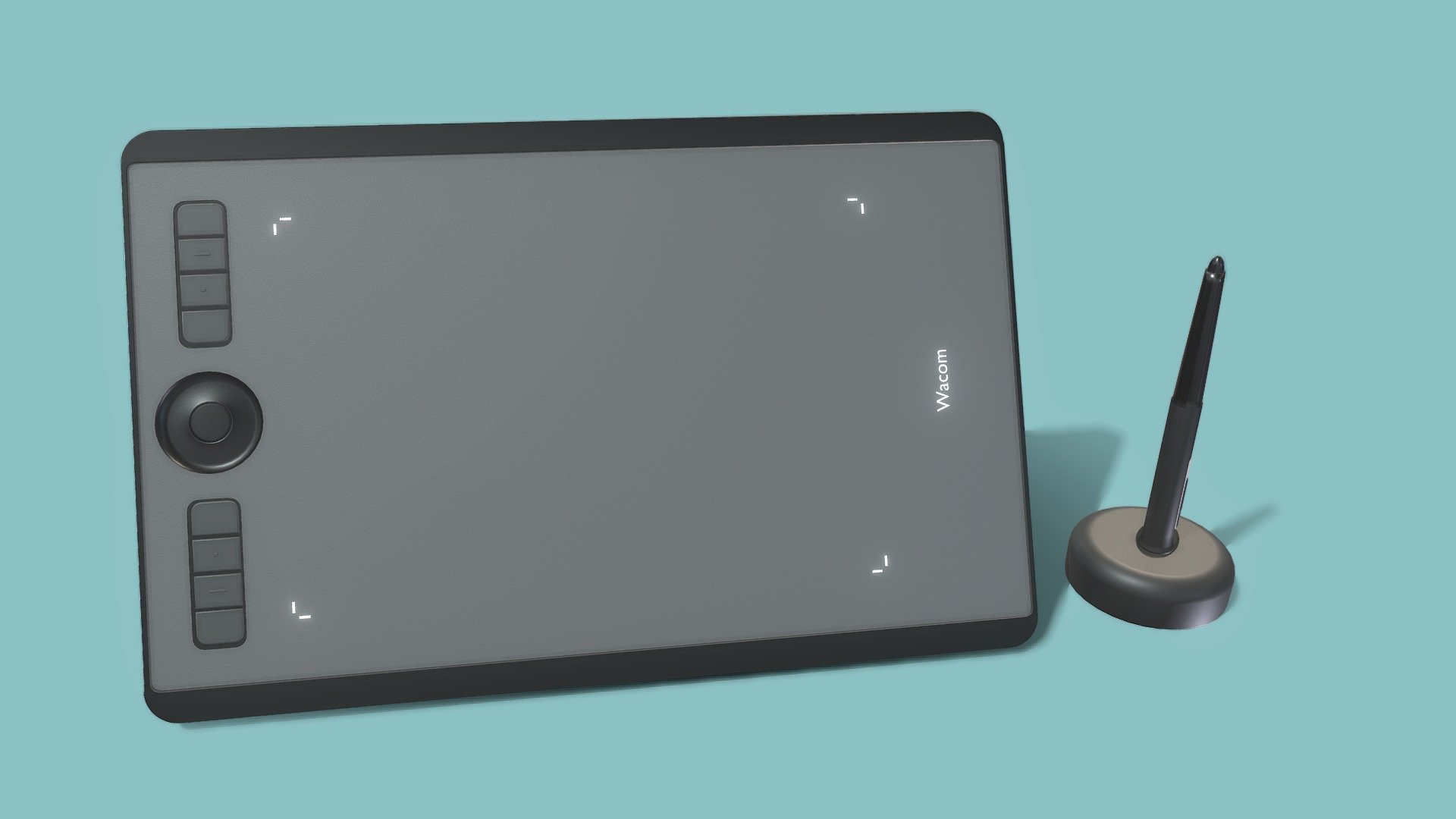 Wacom Intuos Pro - Download Free 3D model by Vivien Deroche (@blue-odym ...