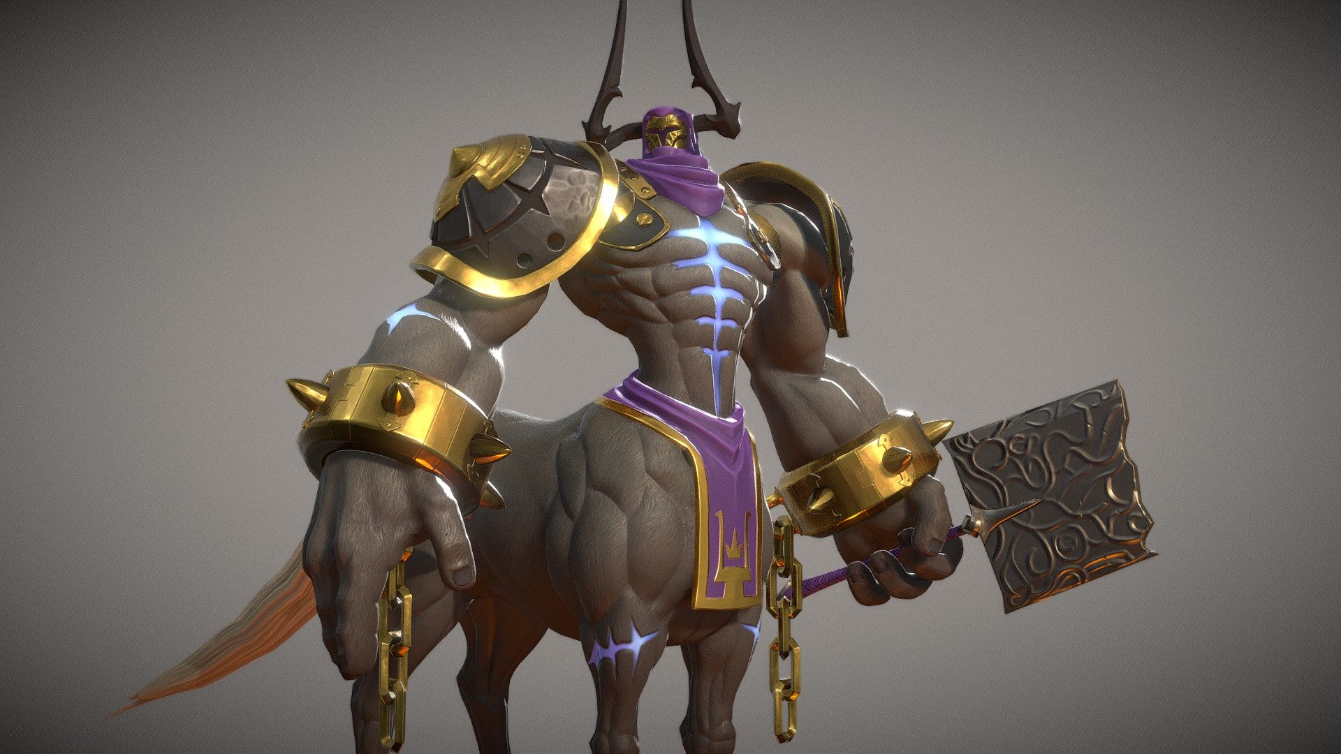 The Centaur - 3D model by michiel_noyez-vermont (@michiel_noyez ...