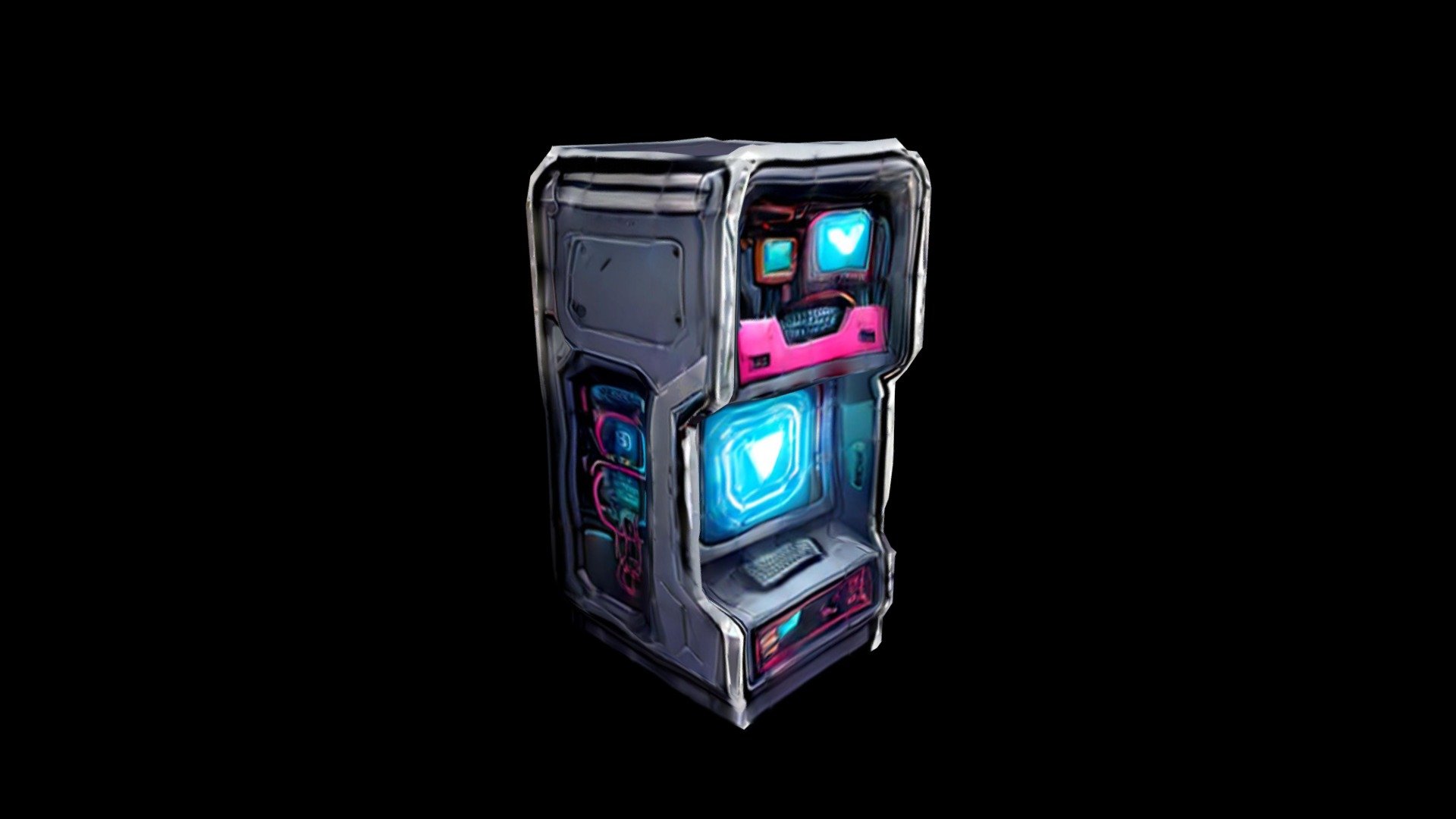 Console Box 0bcdcad8-67e2-420a-9410-ebd4df952438 - Download Free 3D ...