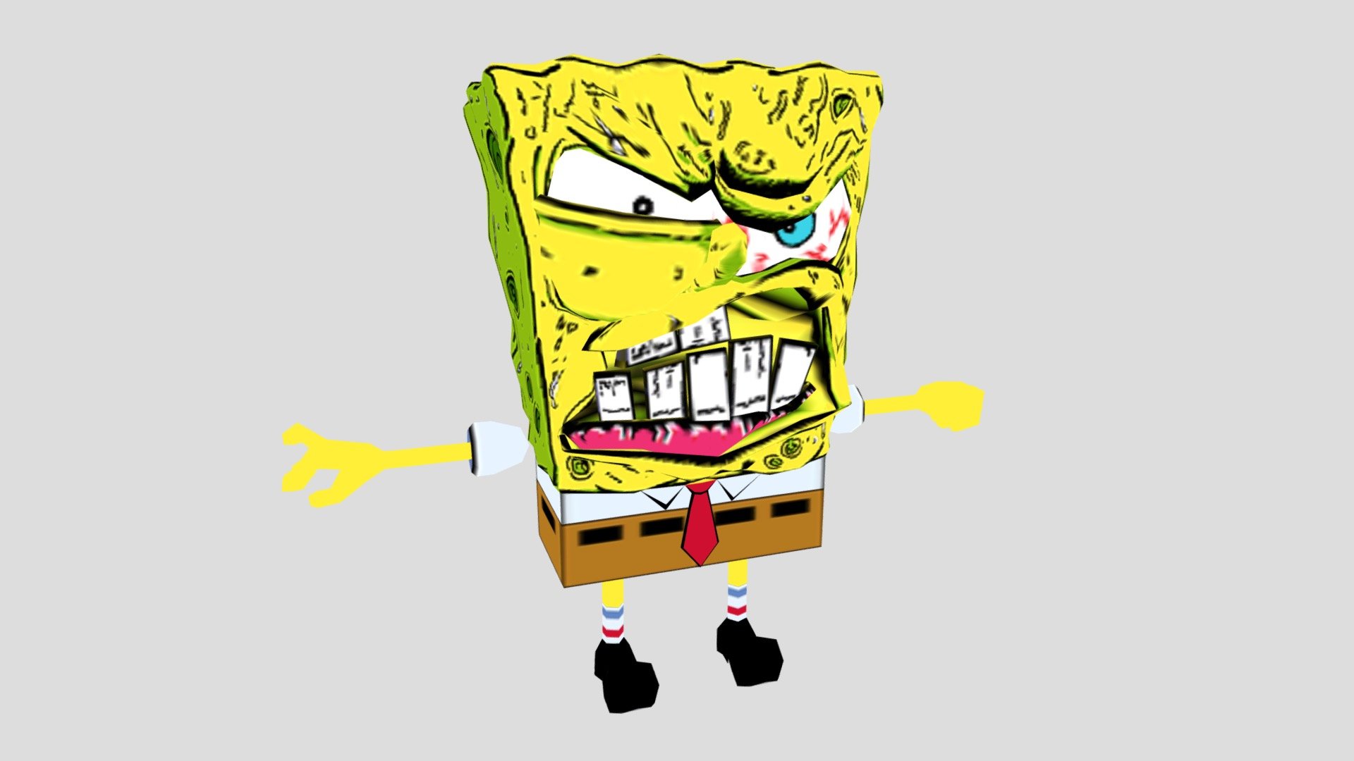 Wii-SpongeBob Speed Demon - Download Free 3D model by SMF Friends Fan ...