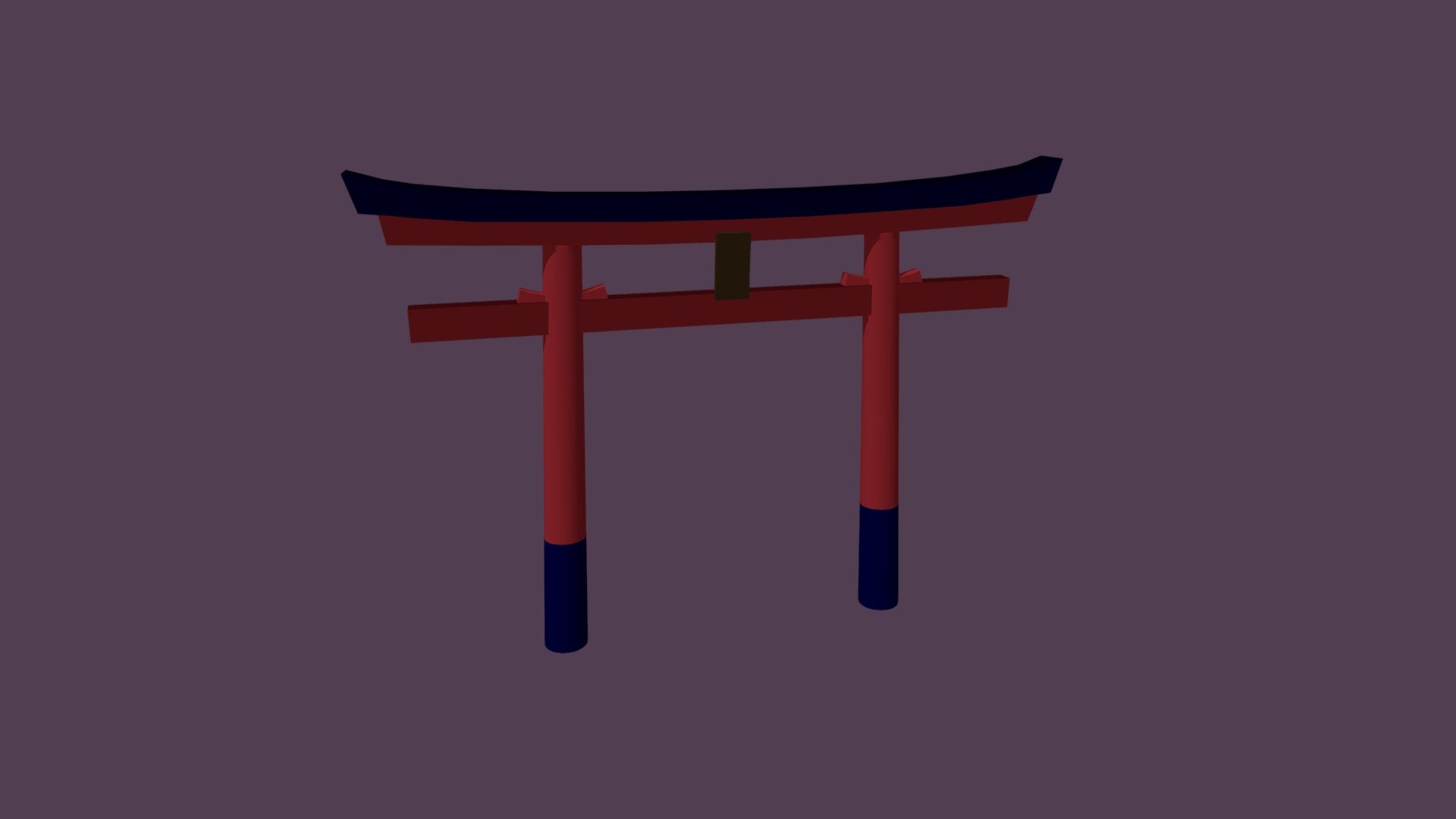 Tori-i gate - 3D model by Shunsuke A. (@ShunsukeA.) [6890e65] - Sketchfab