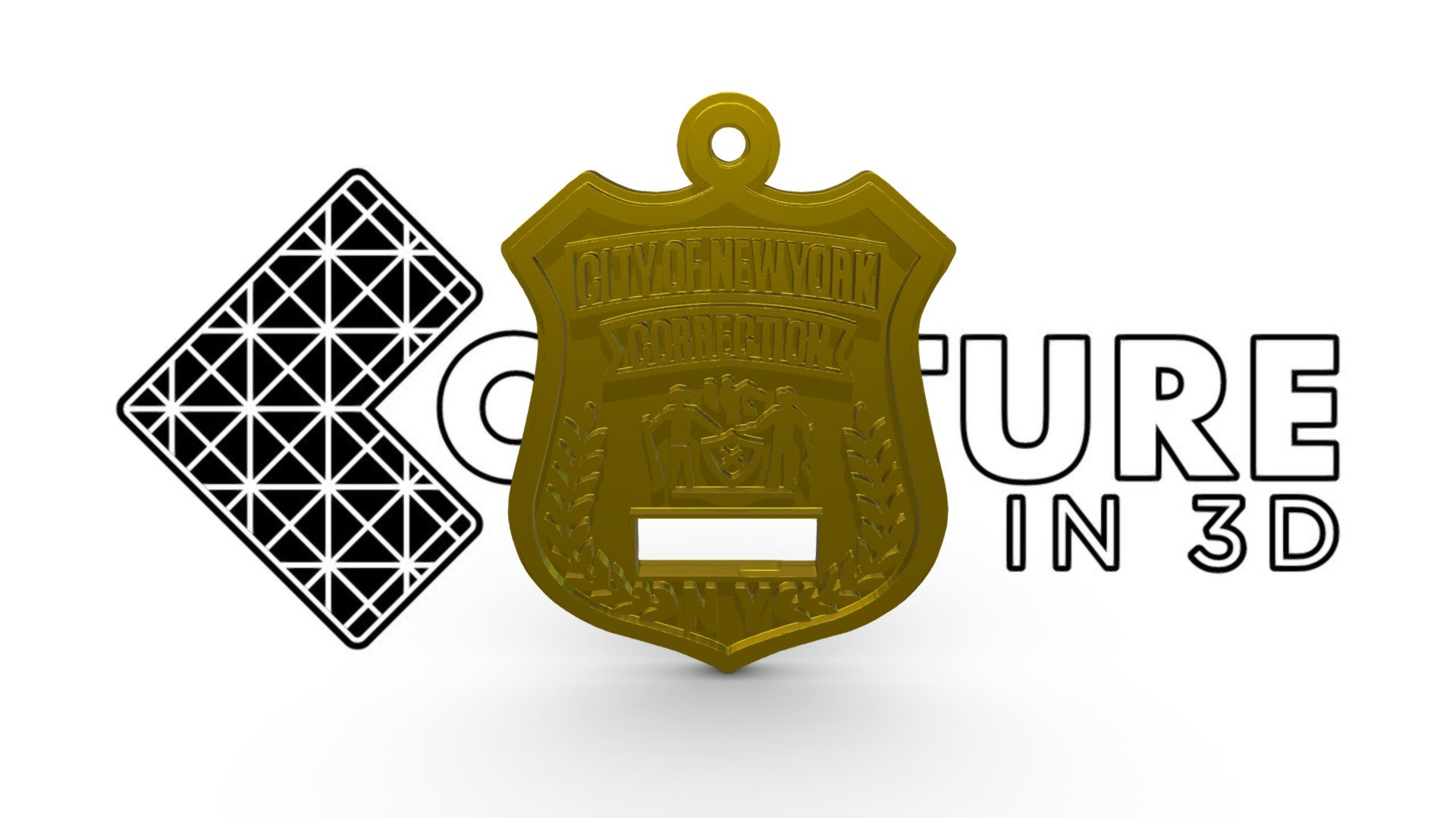 badge 01 - 3D model by Capture It In 3D (@CaptureMeIn3D) [6892b9f ...