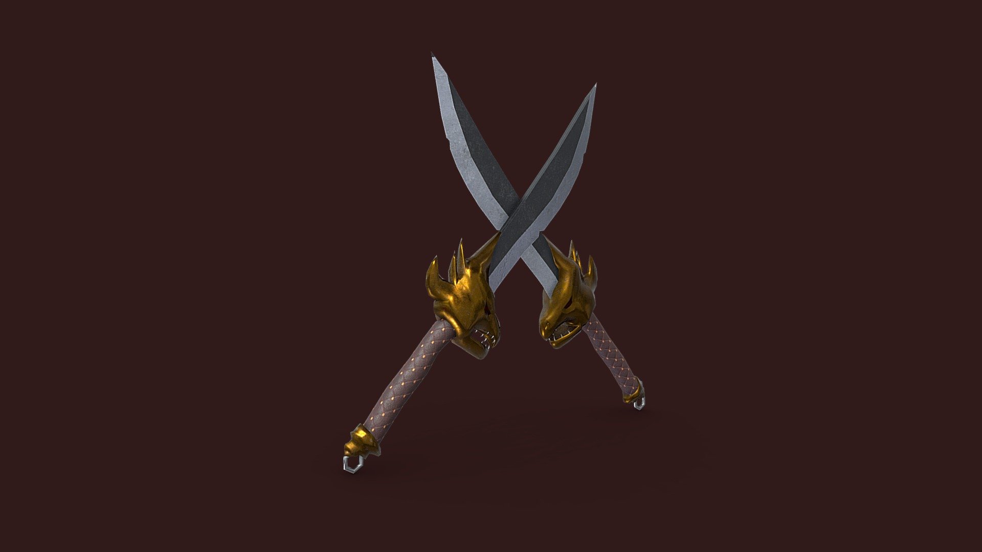 Medieval Double Blades - Download Free 3D model by Uğur Yakışık ...