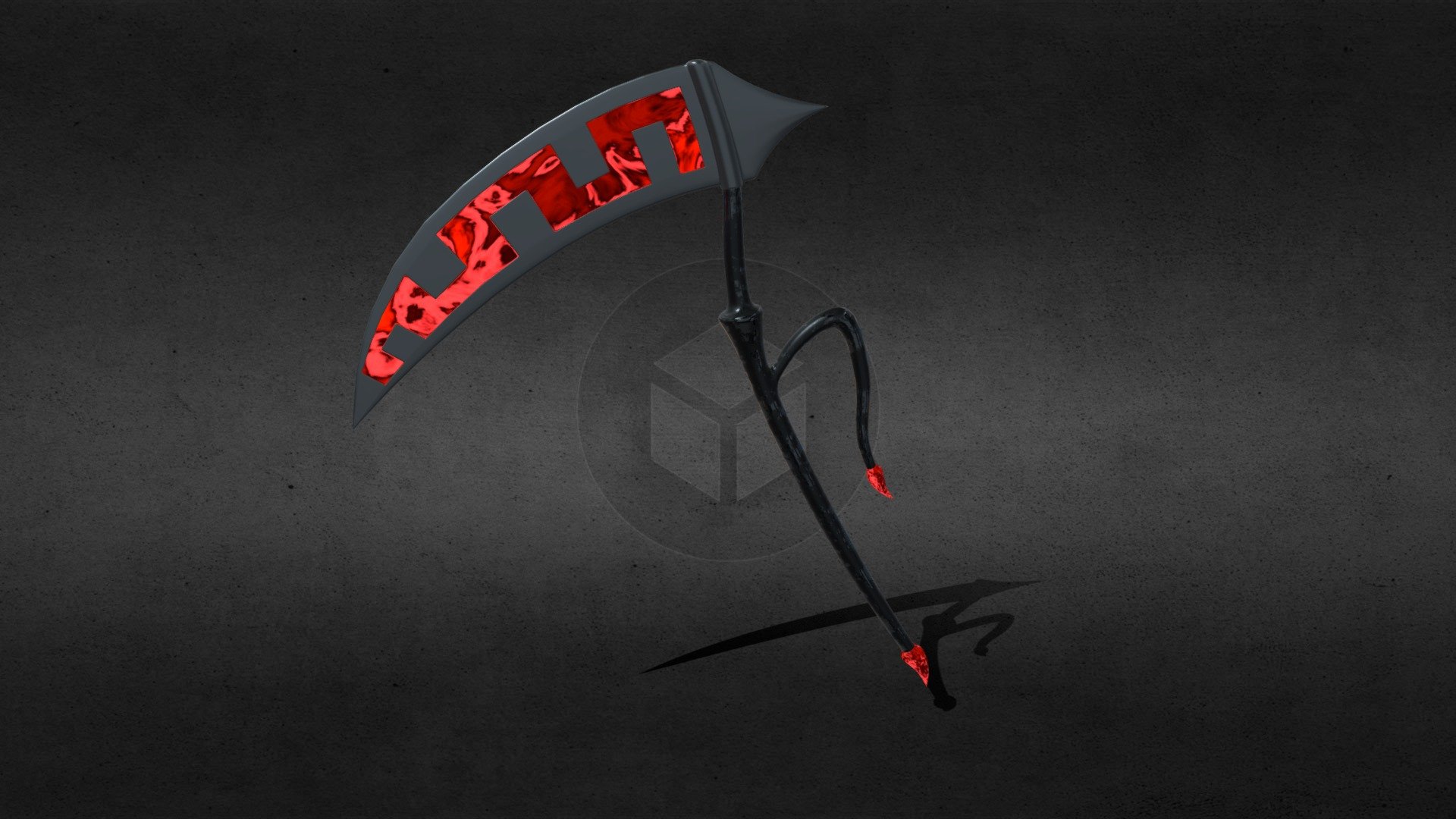 Fantasy Scythe - 3D model by BlueChris206 [68941e2] - Sketchfab