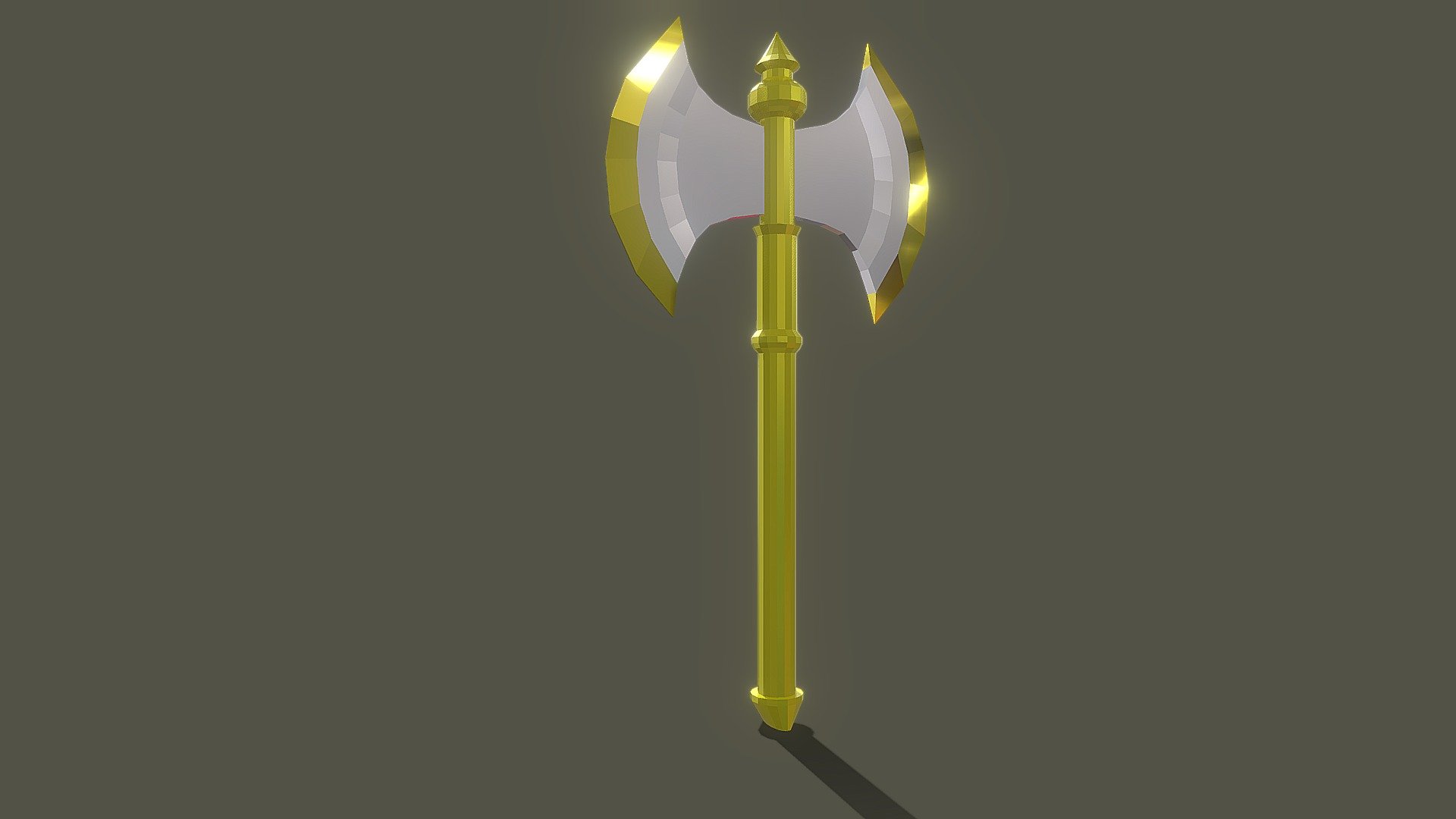 Metal Golden Axe - Download Free 3D model by Felipe Ultimate ...