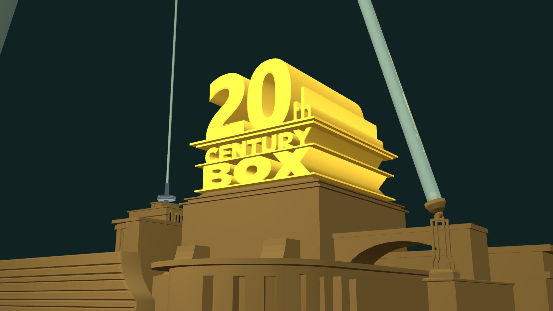 20th Century Box logo remake (April 2024 UPD) - Download Free 3D model ...