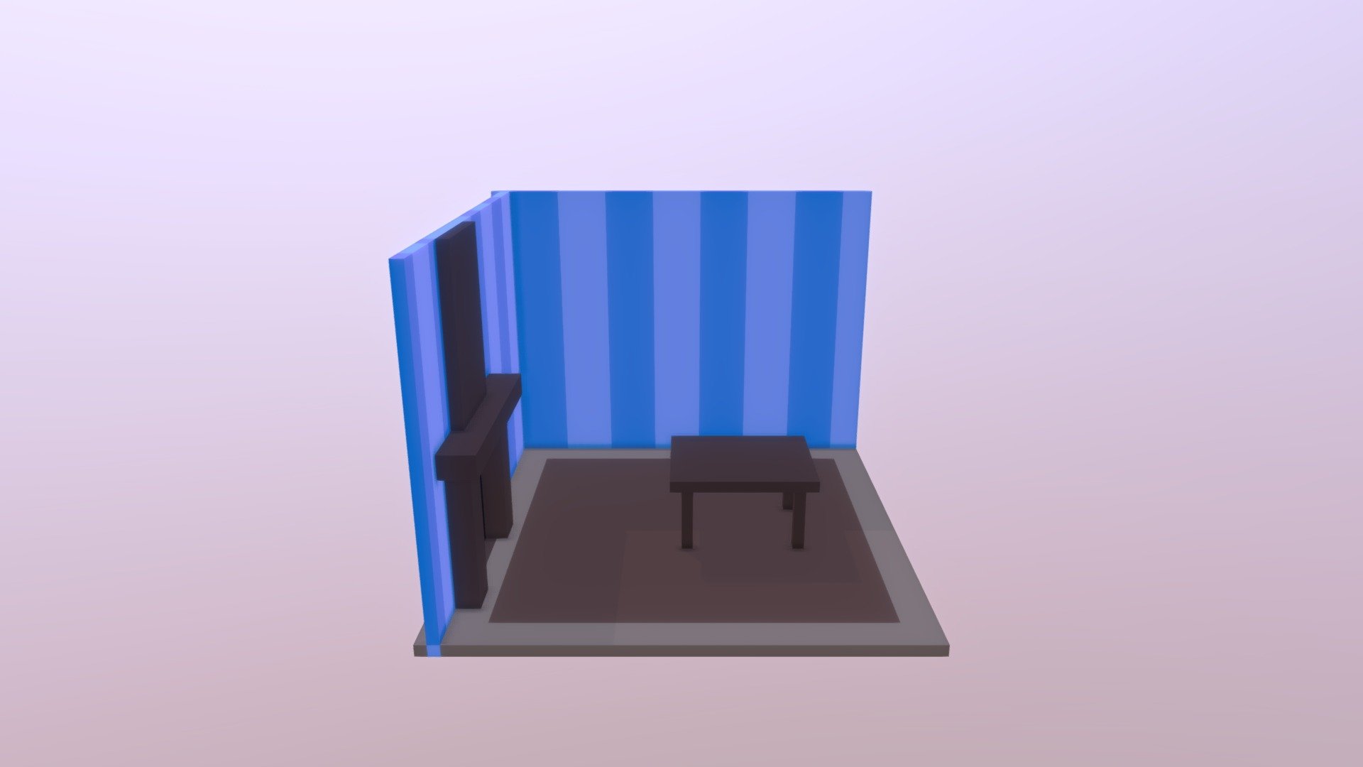 Empty Room - 3D model by csims314 [6896ac6] - Sketchfab