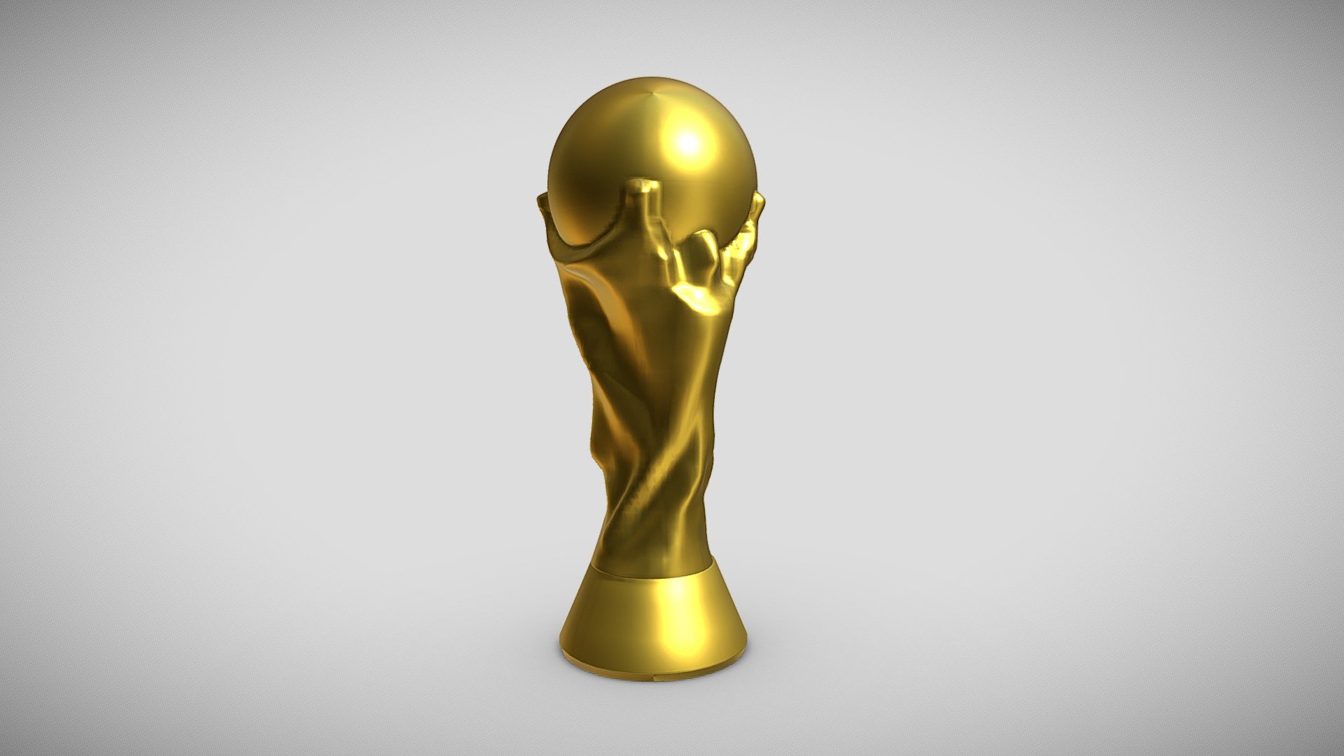 World Cup Trophy 3D - Buy Royalty Free 3D model by Shin Xiba 3D ...